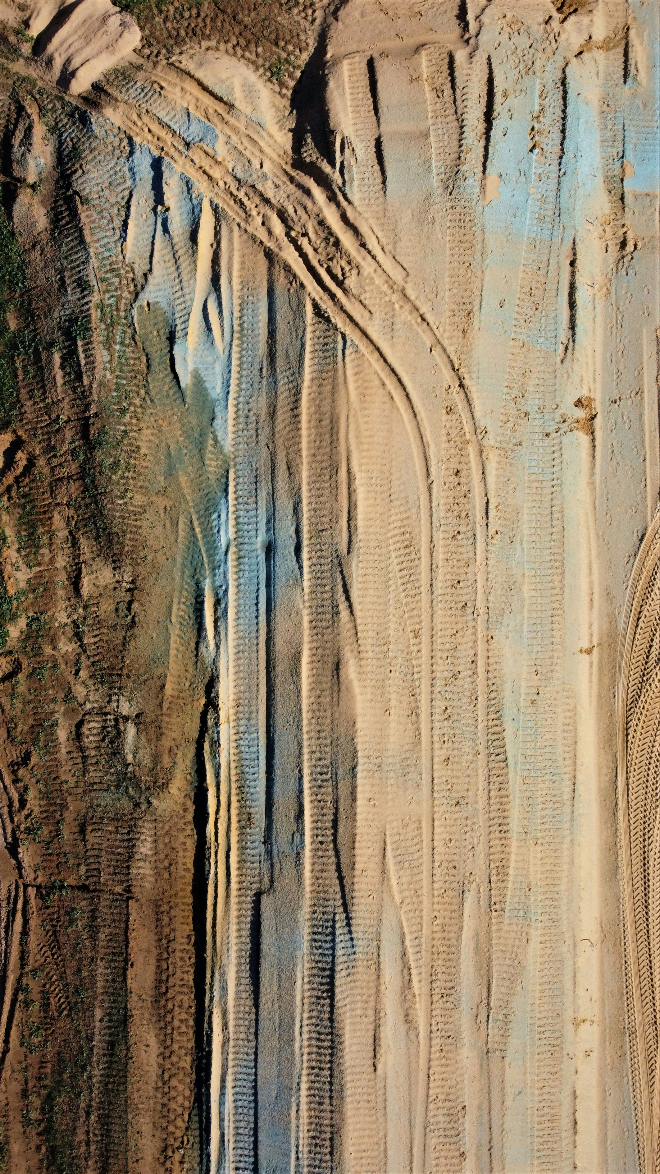 Ribboned Desert Weave: An Aerial Study of Erosion Patterns