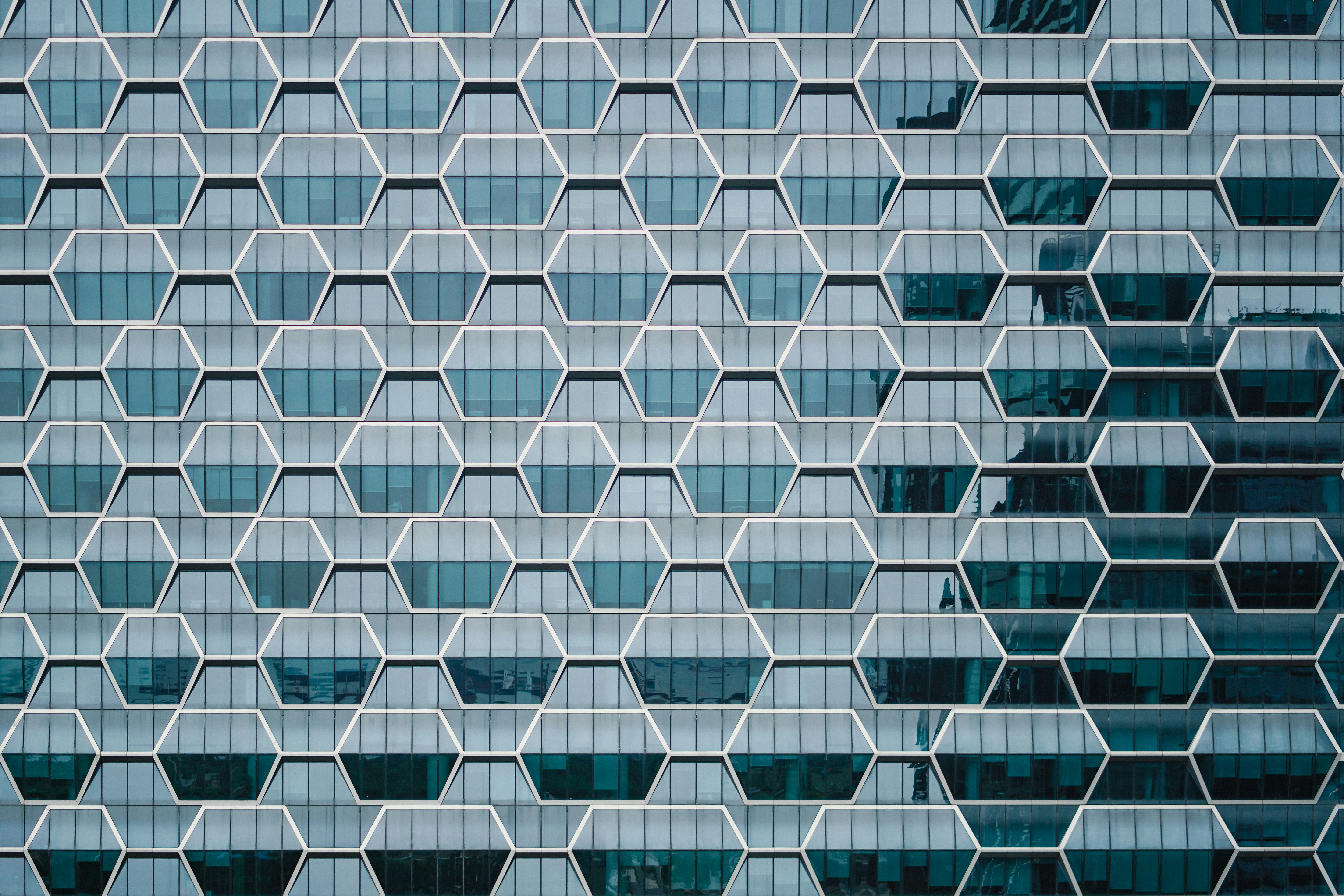 A very large building with many windows in it photo – Free Singapore ...