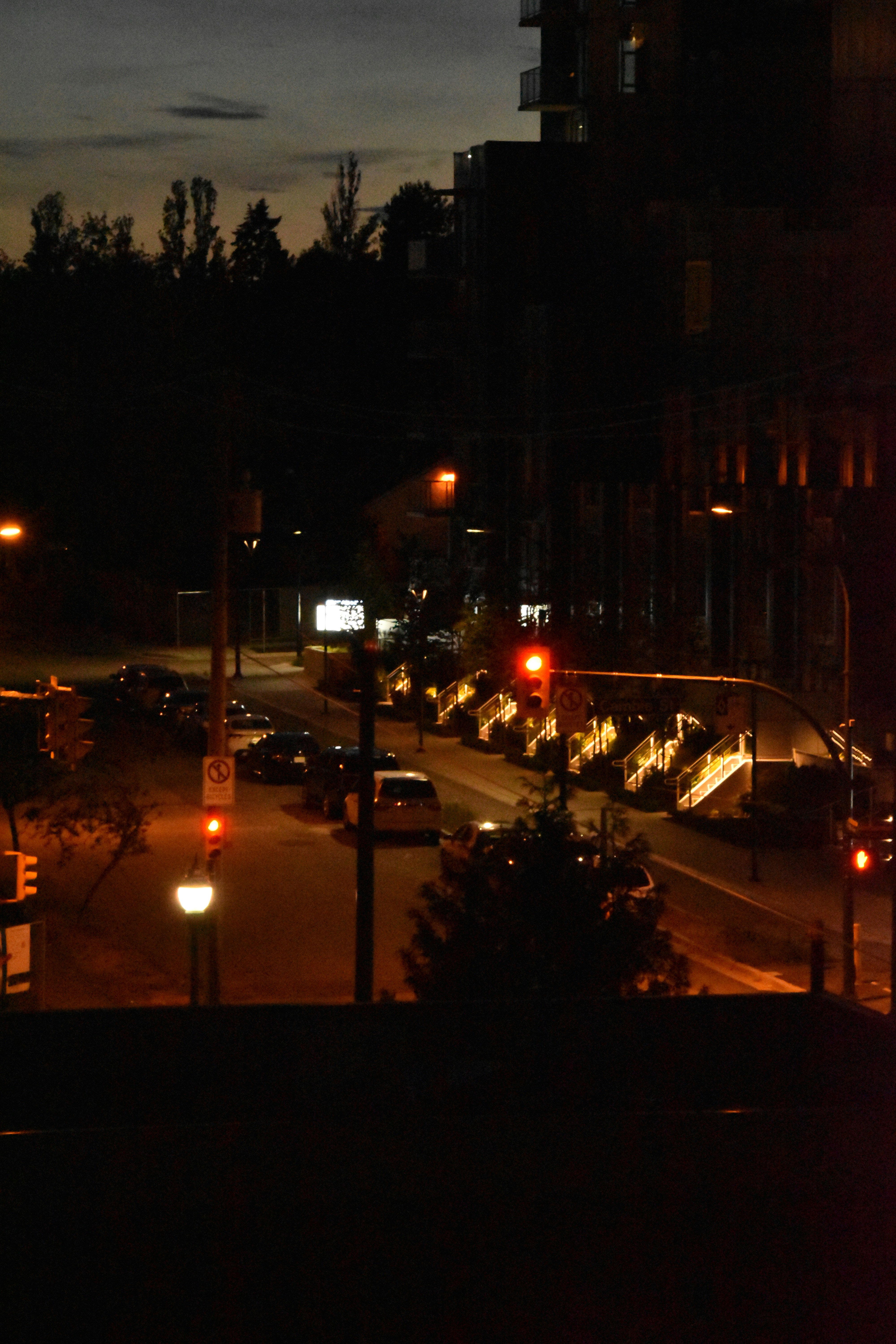 2023 summer canada trip series | a city street filled with lots of traffic at night