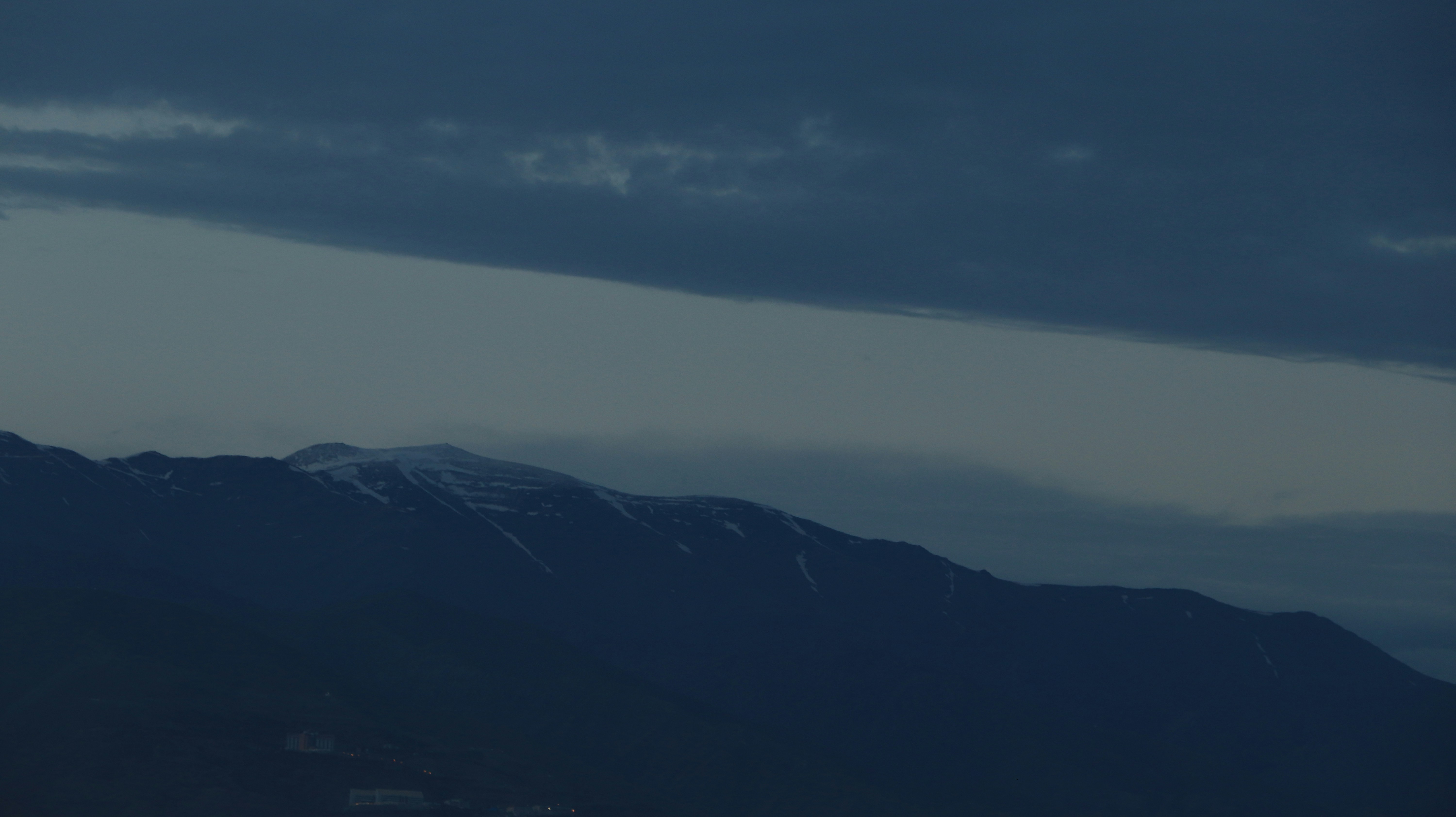 Whispers of Dusk Over Majestic Peaks