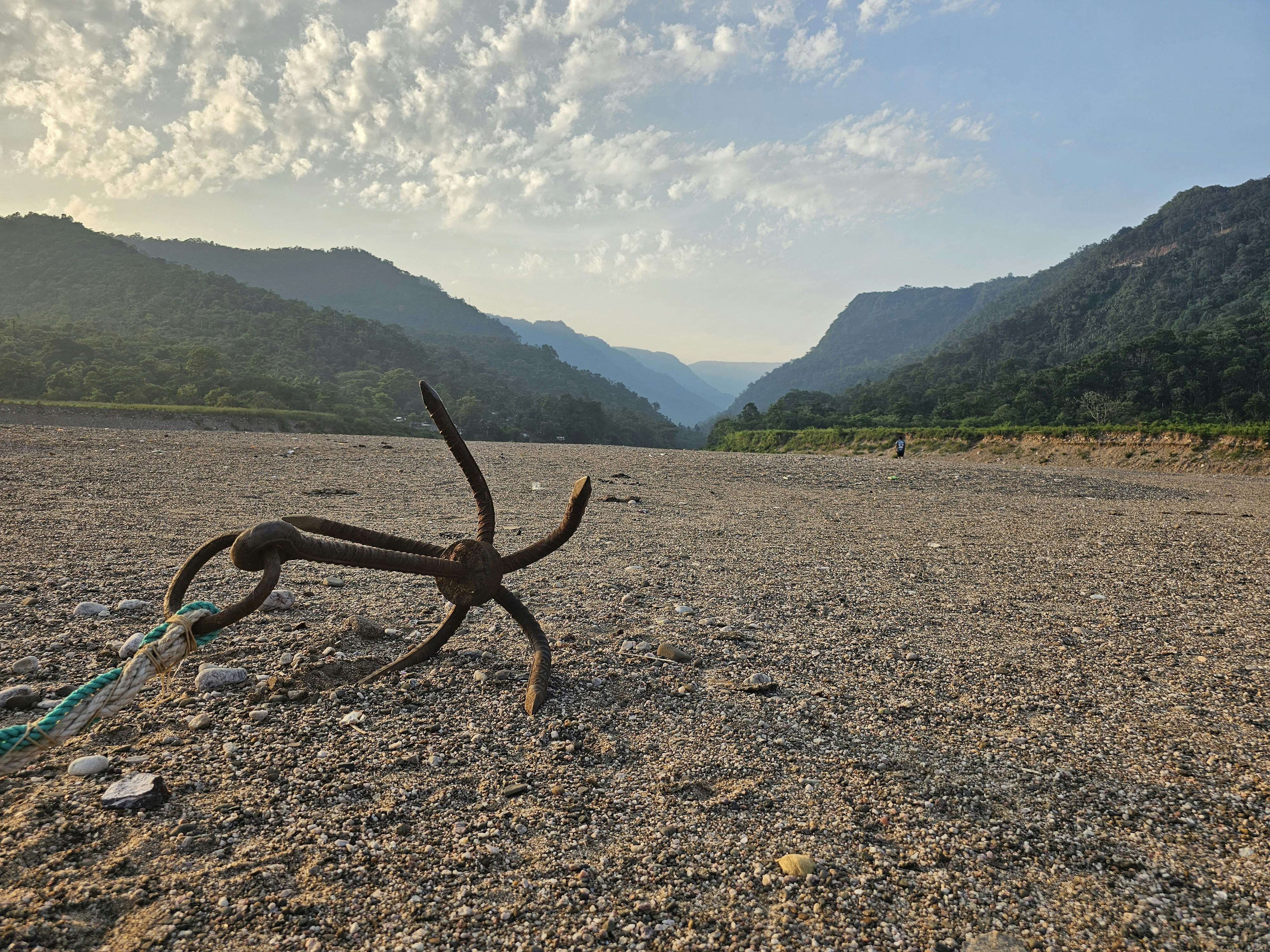 Rusted Anchor in a Valley of Stones