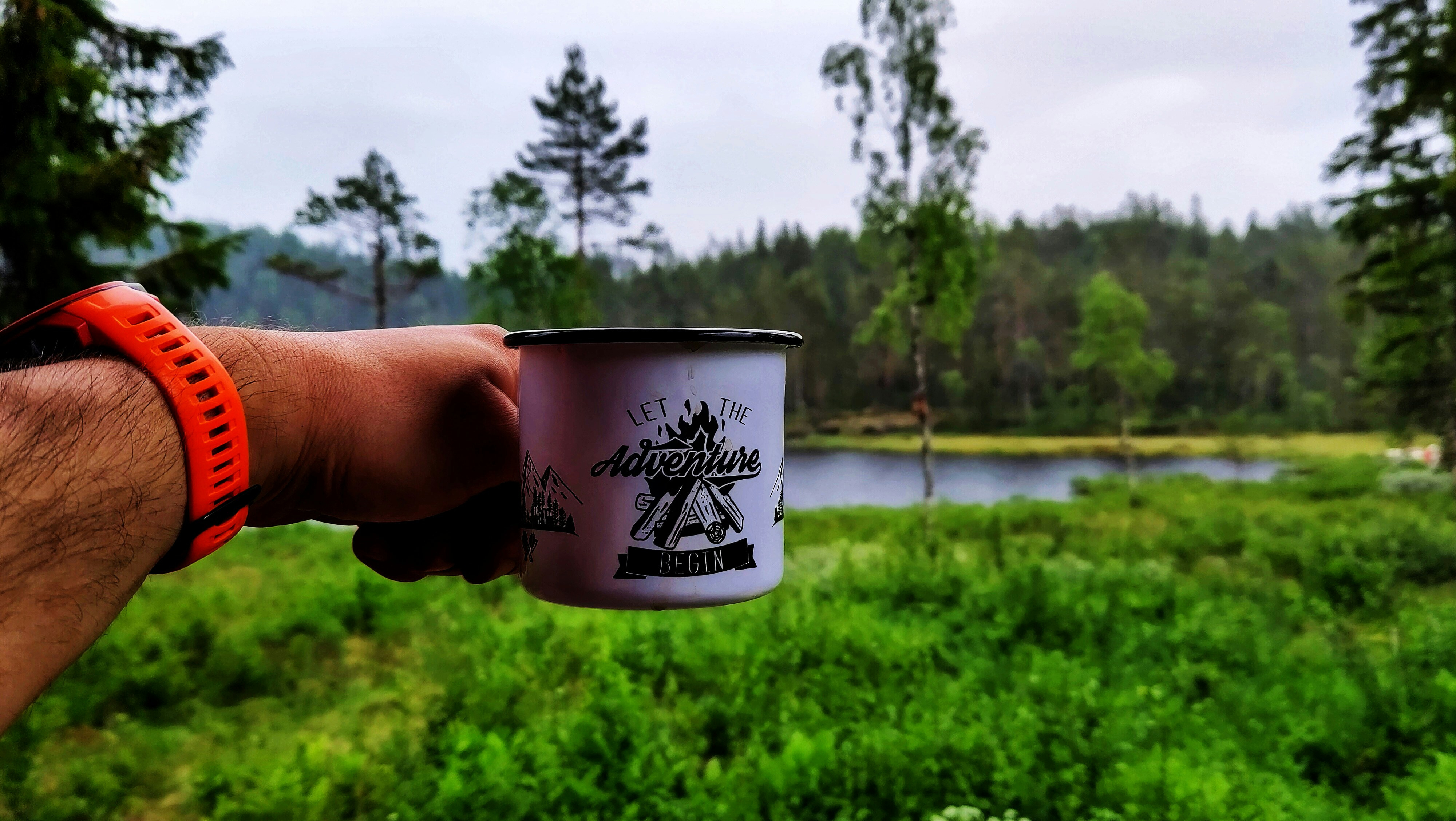 Adventure mug in NorwayFelix
