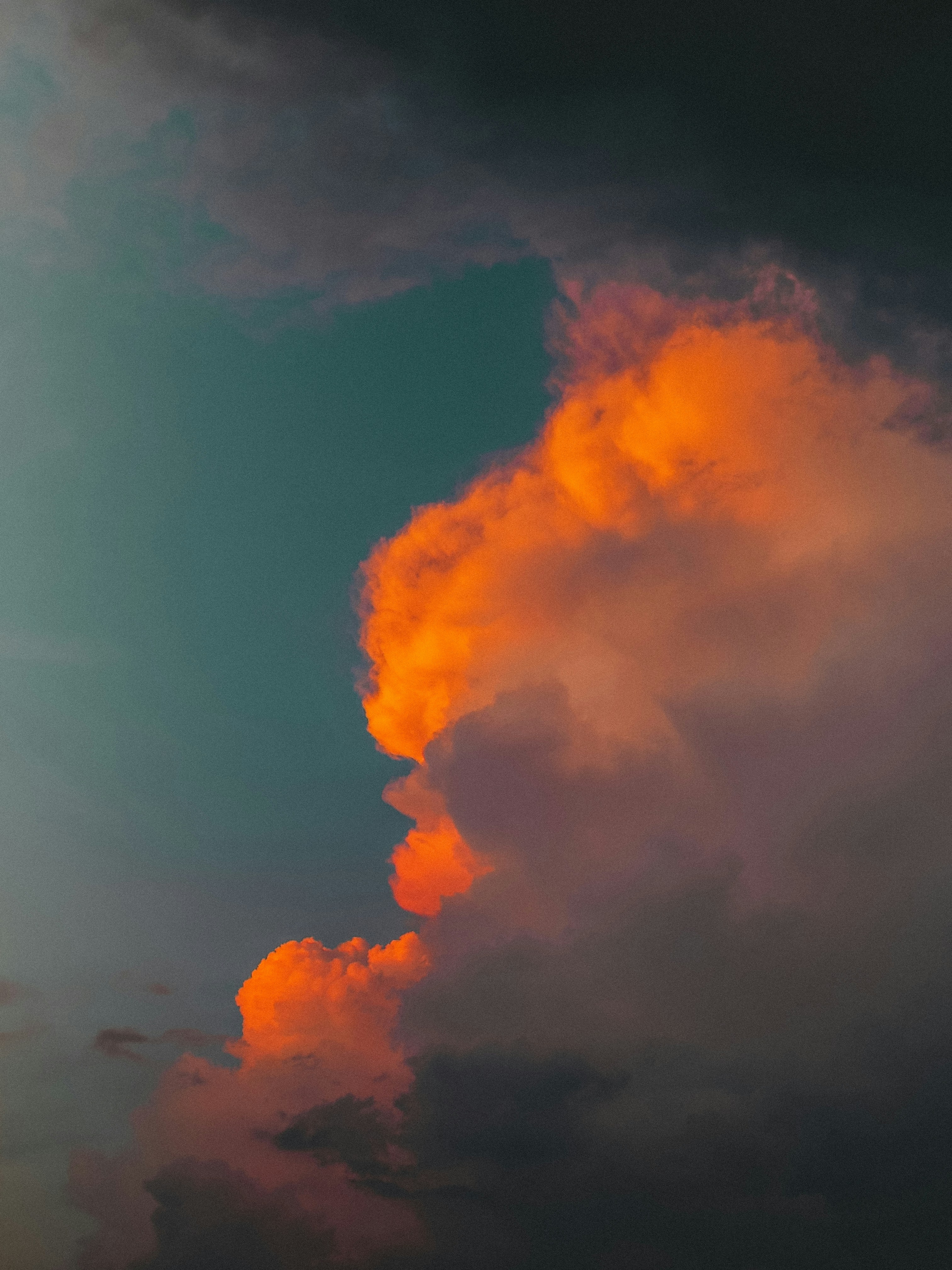 Twilight's Embrace: The Dance of Clouds