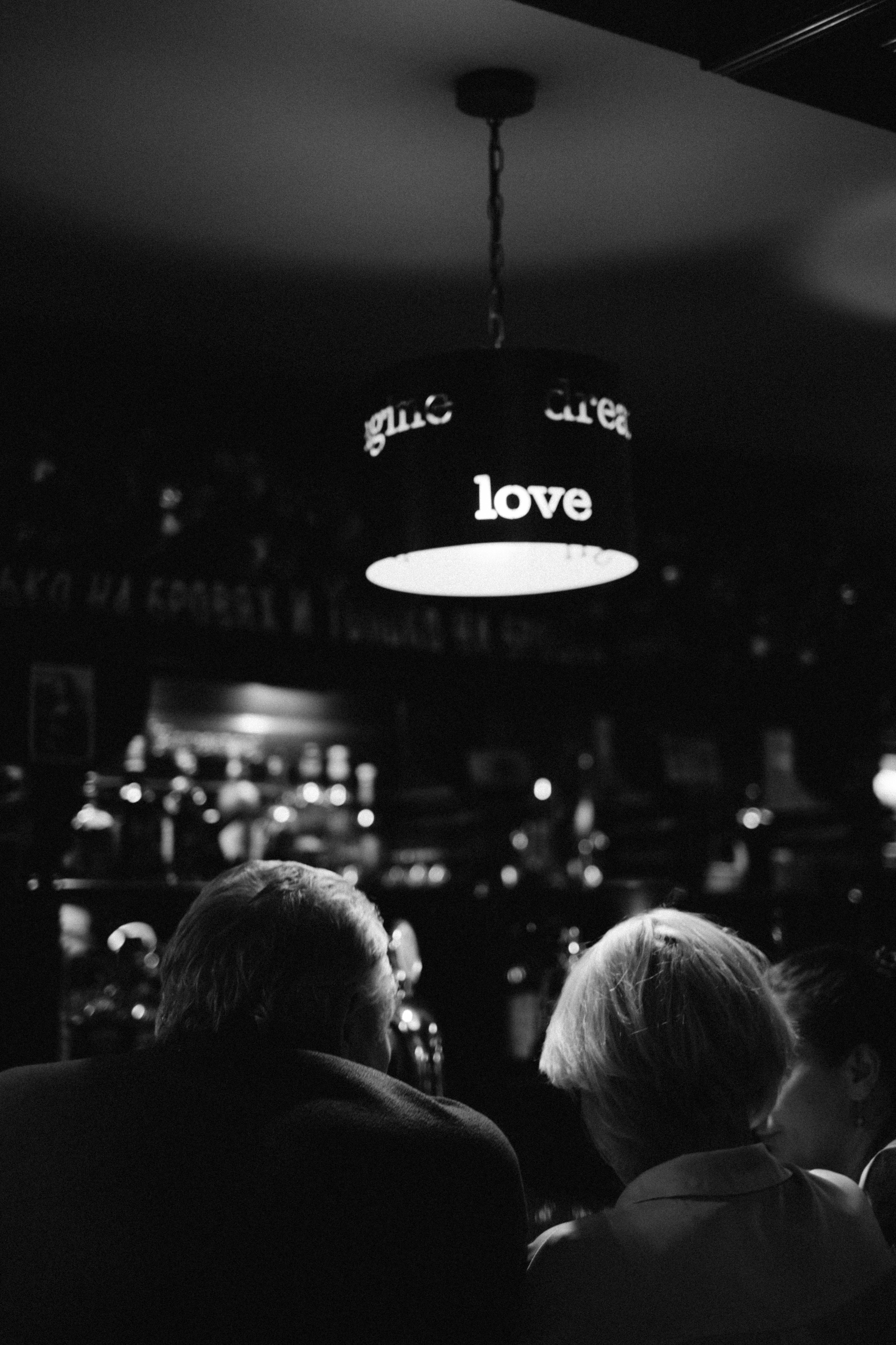 Midnight Glow: The Love Lamp Over Quiet Conversations