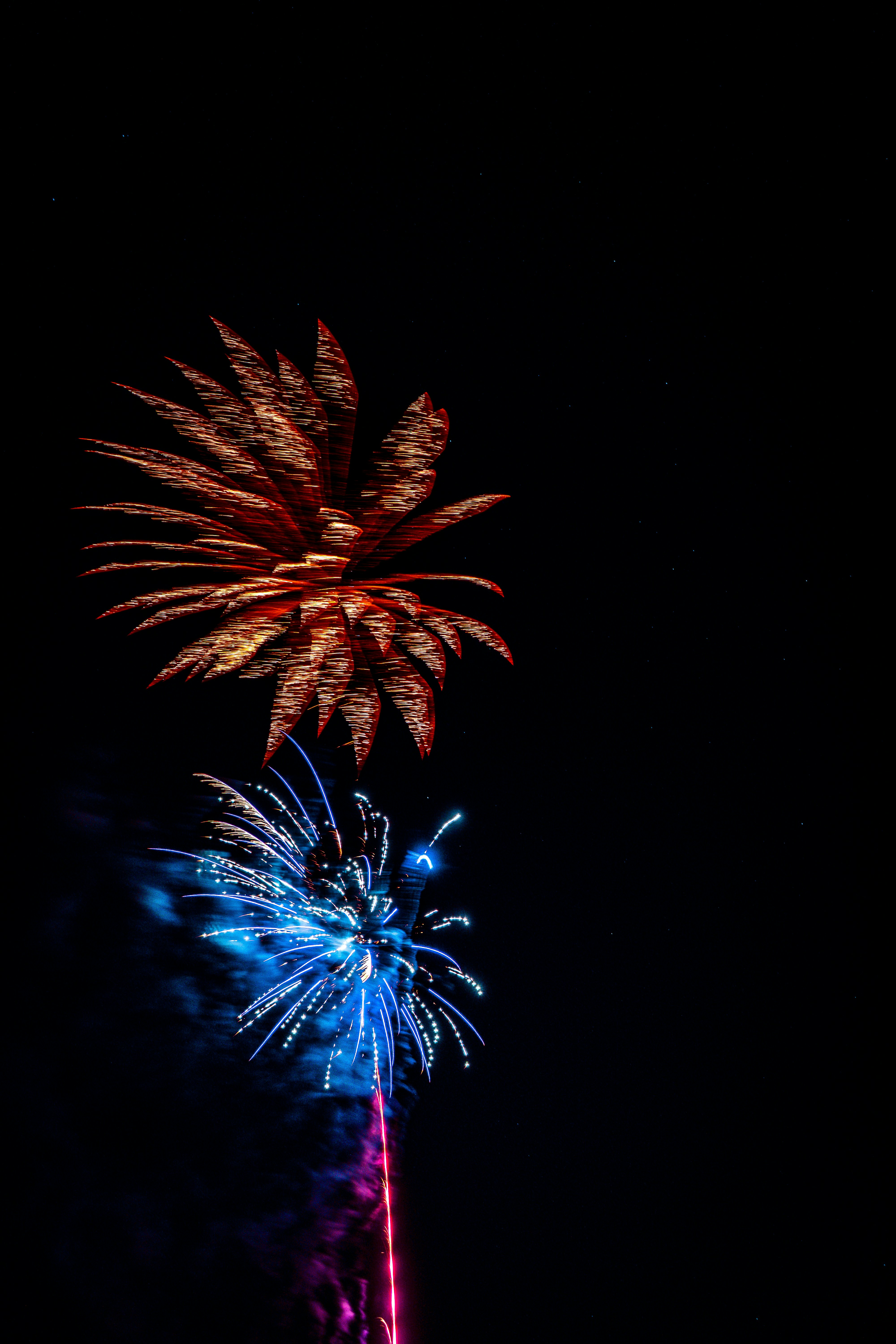 A colorful fireworks display in the night sky photo – Free Usa Image on ...