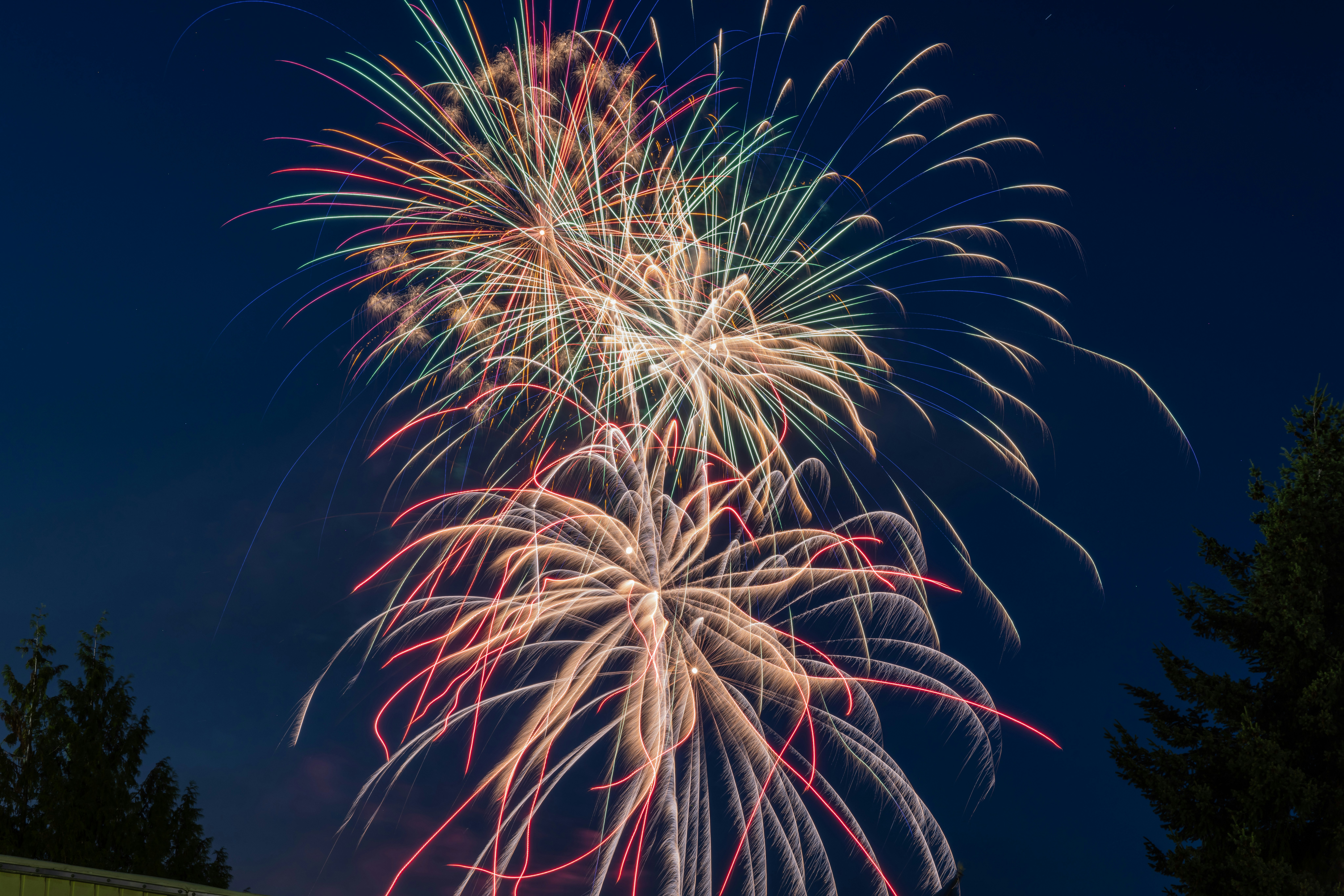 A colorful fireworks display in the night sky photo – Free Fireworks ...