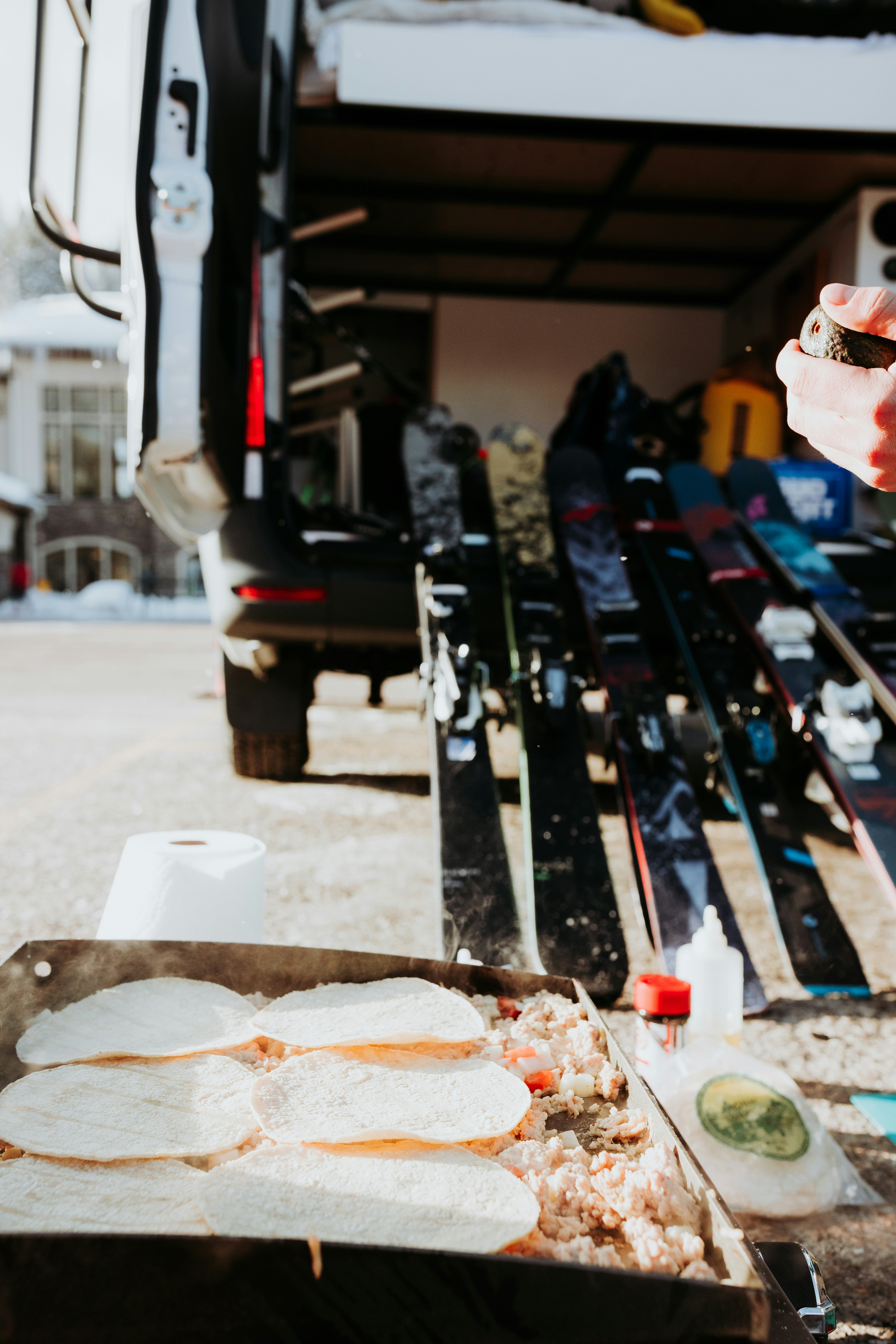 Slope-side Snack Wagon: Flatbreads Meet Fresh Air