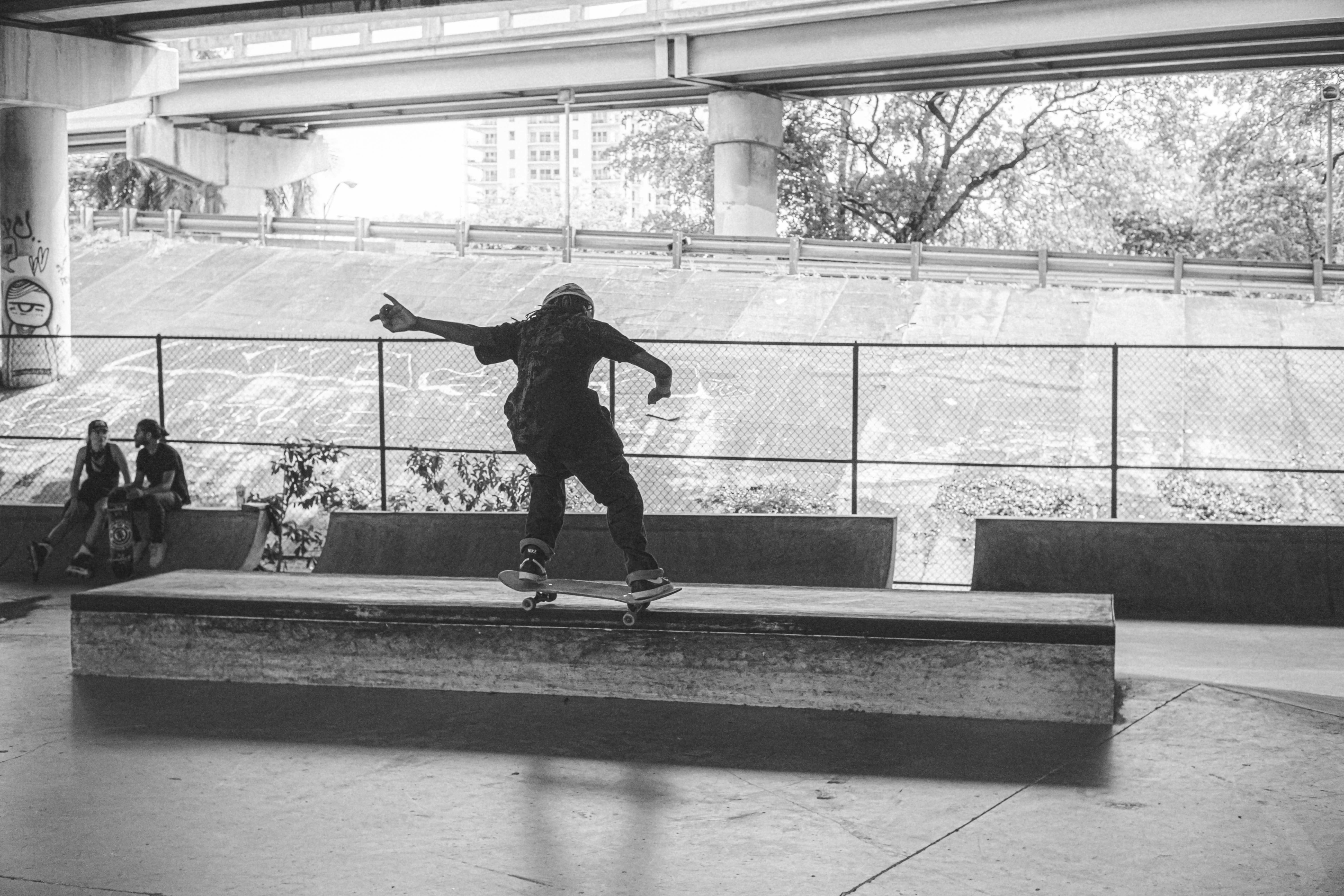 A man riding a skateboard down a ramp photo – Free Image on Unsplash