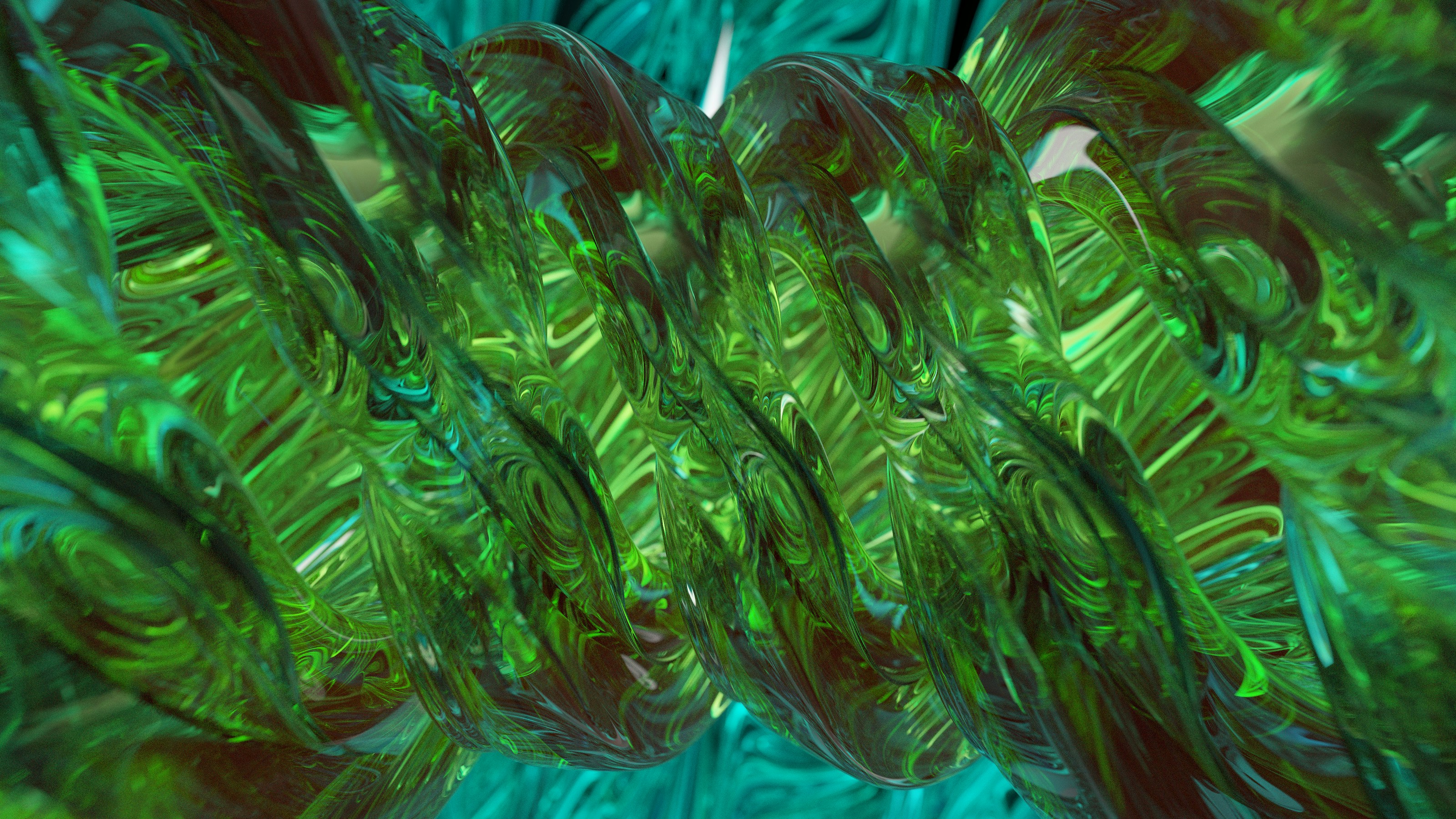 A close up of a green glass object photo – Free Image on Unsplash