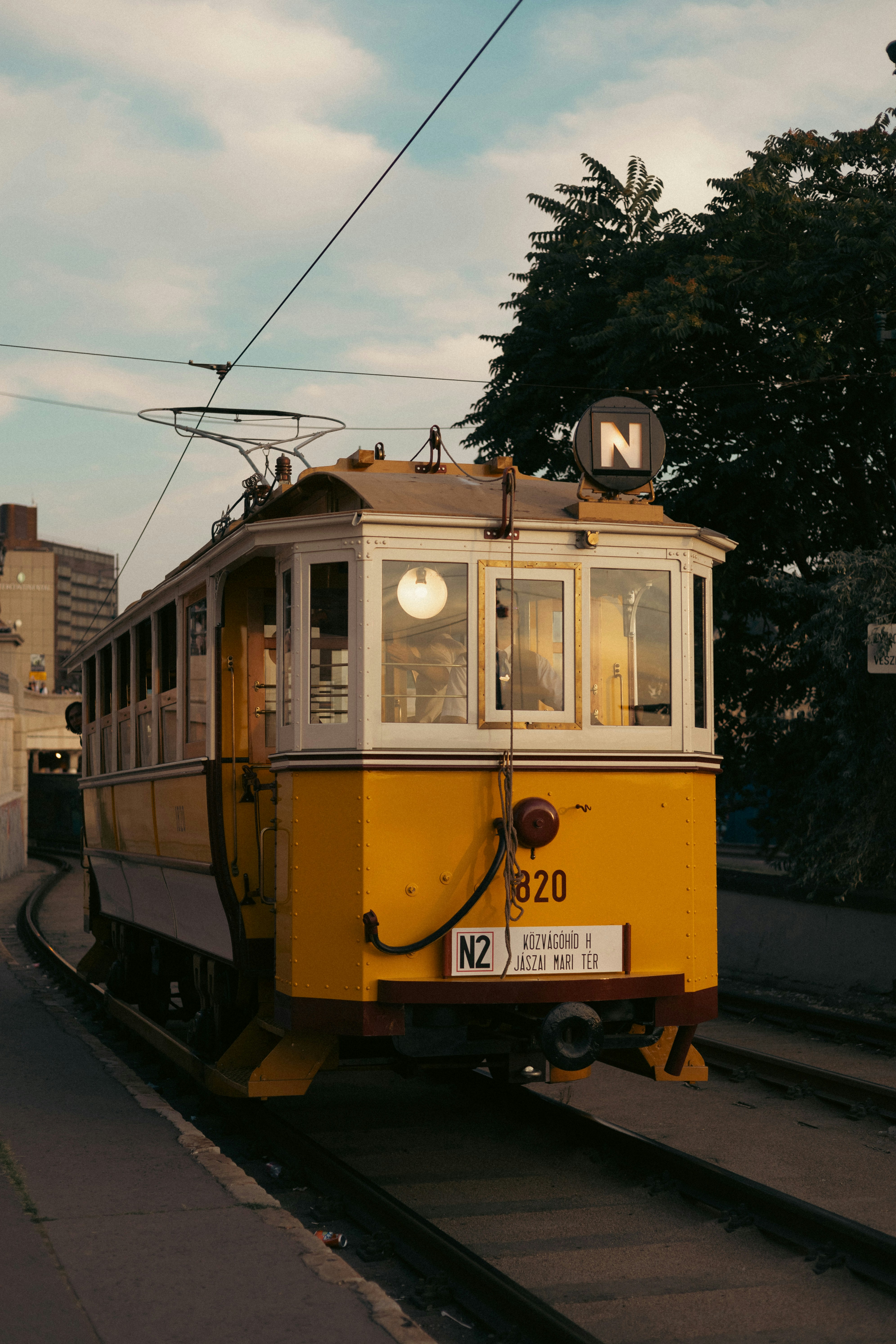 Nostalgic Journey: The Yellow Tram of Yesteryears