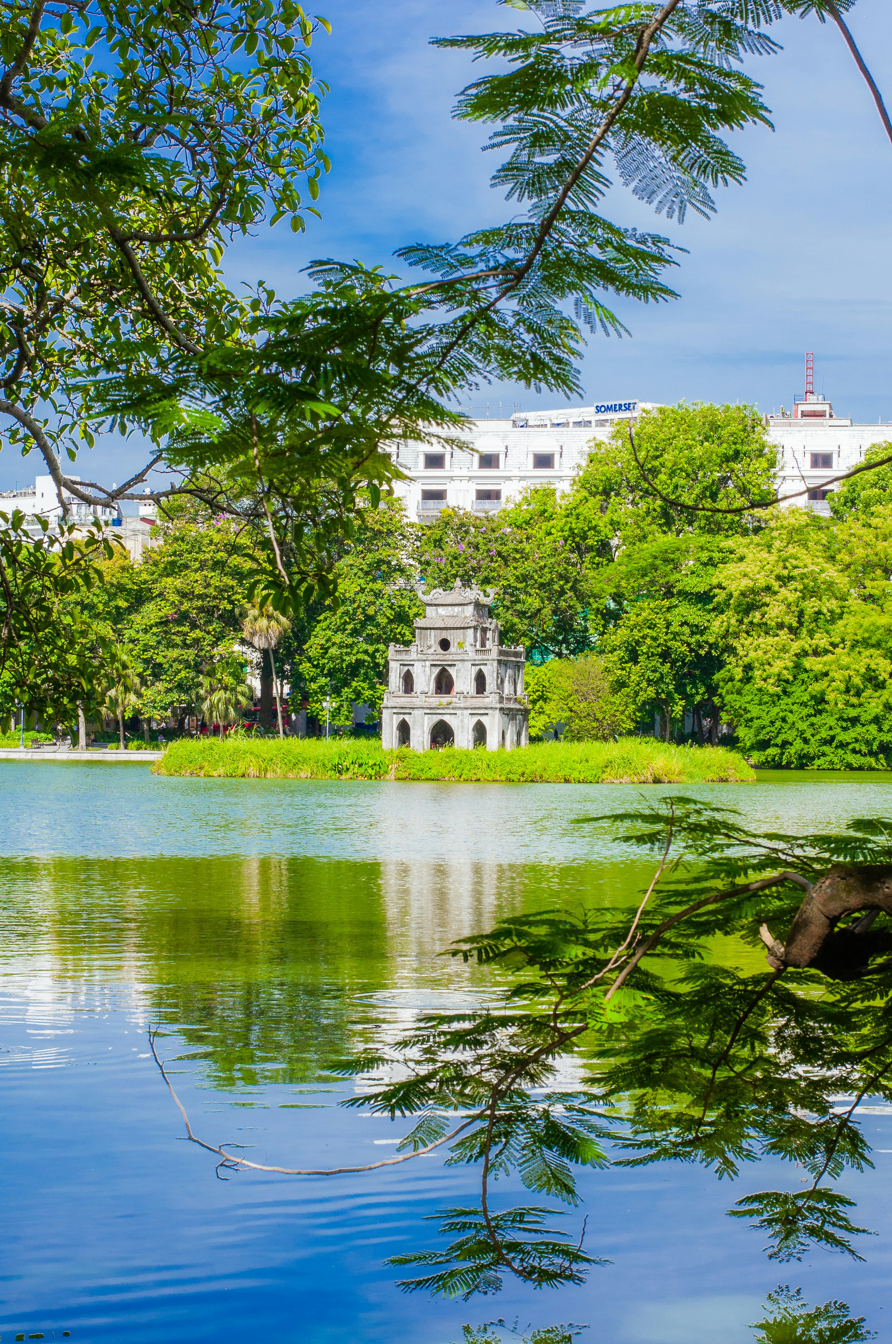 Reflections of Heritage Amidst Nature's Embrace