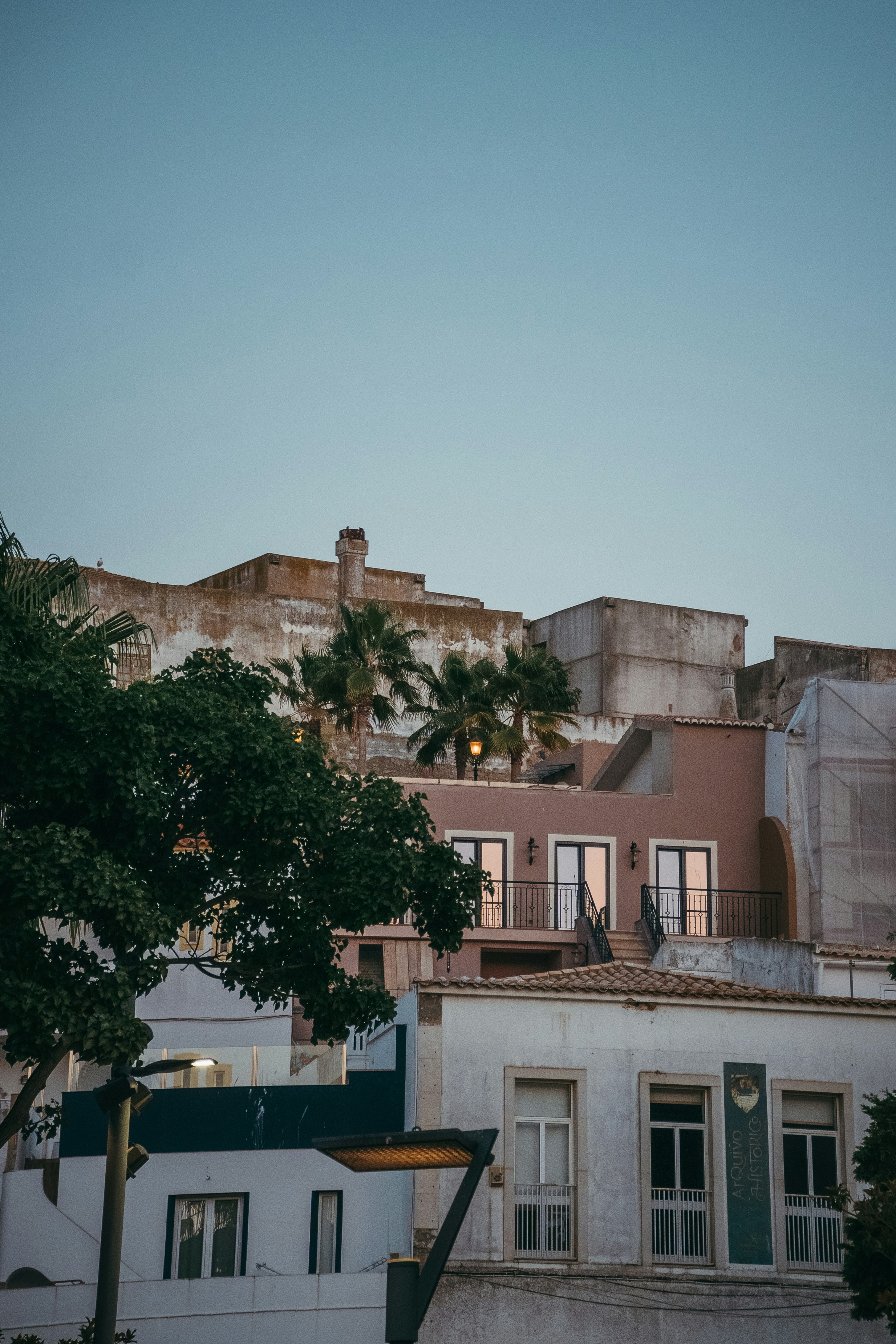 A view of a building from across the street photo – Free Albufeira ...
