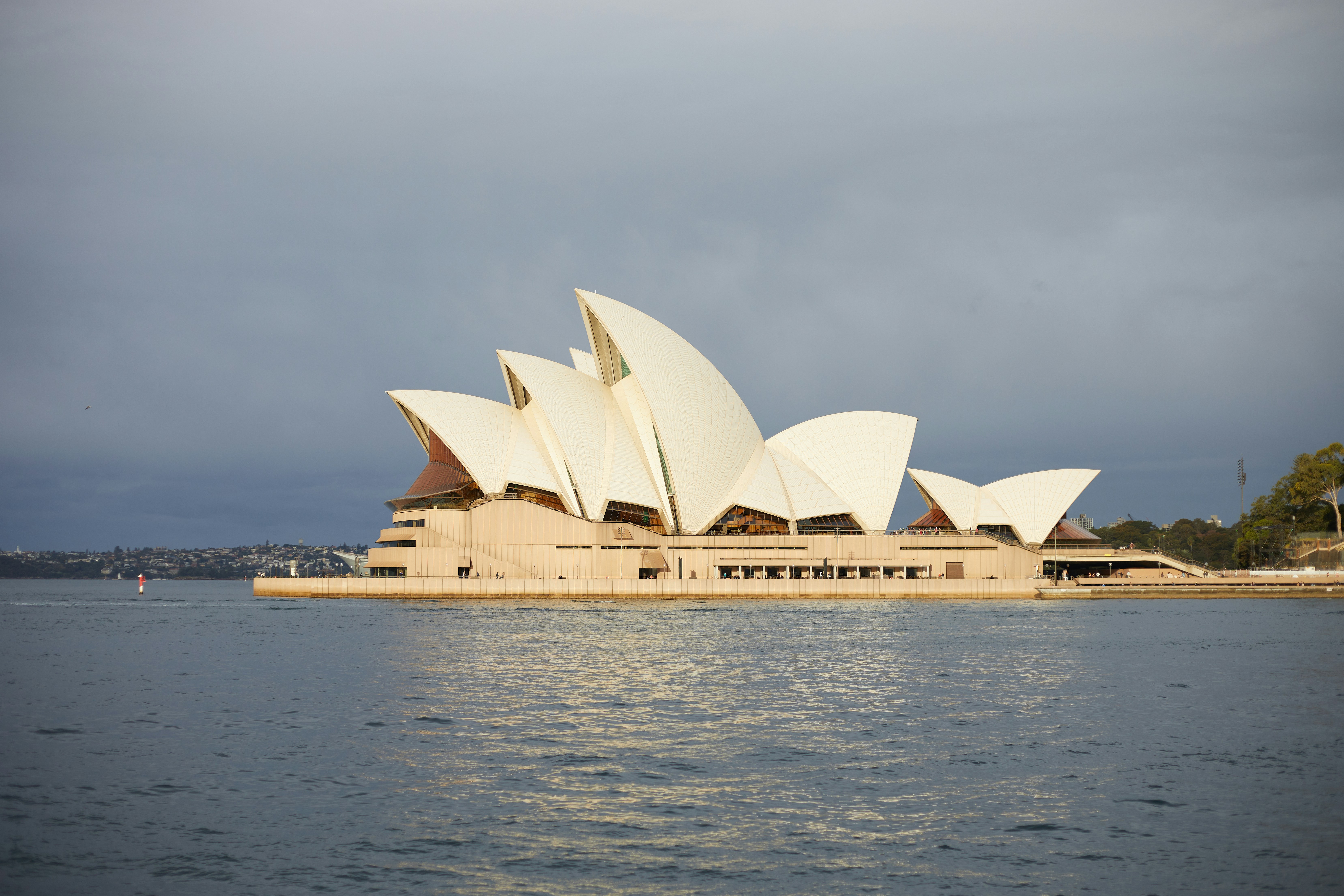 A view of the sydney opera house from across the water photo – Free ...