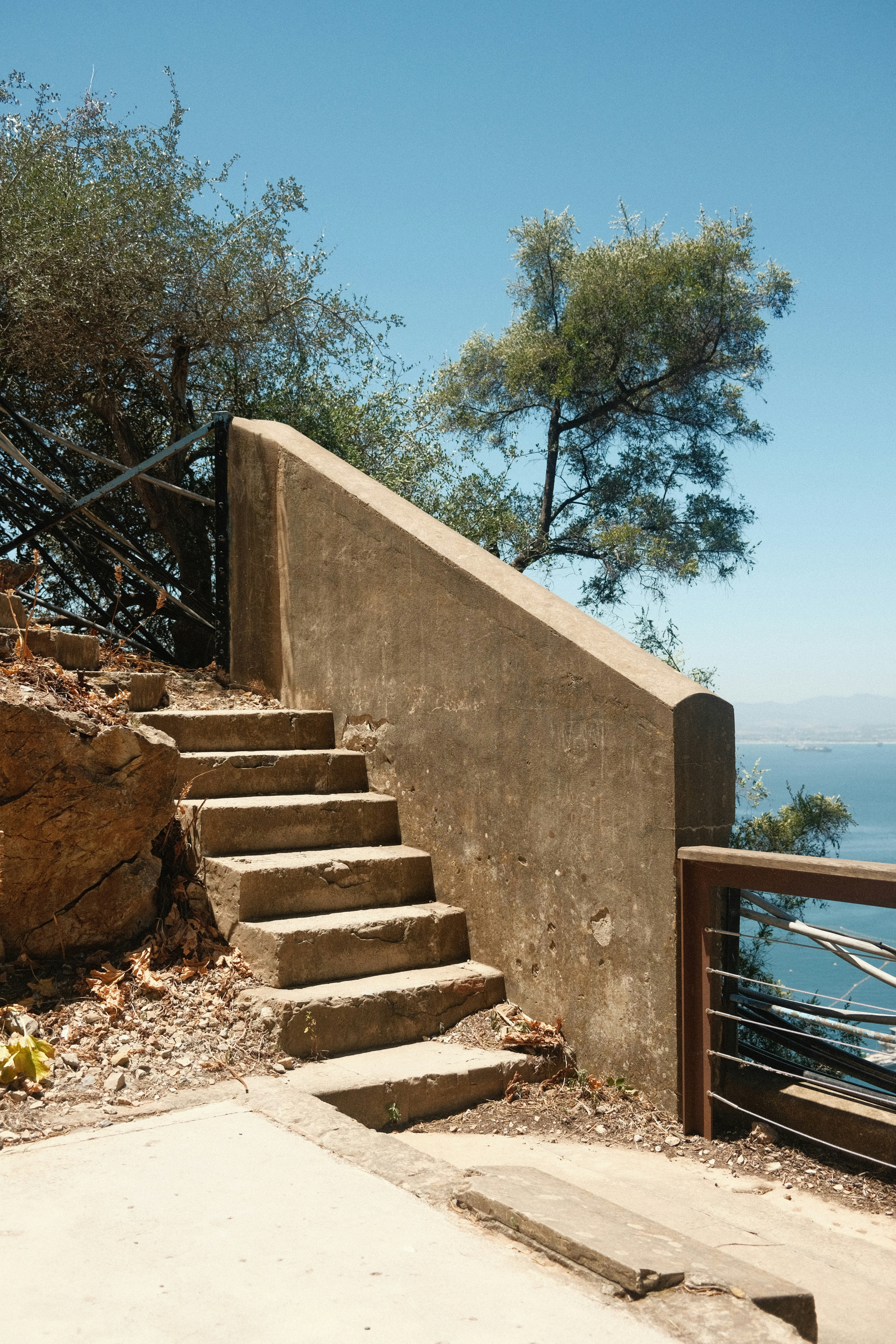concrete steps