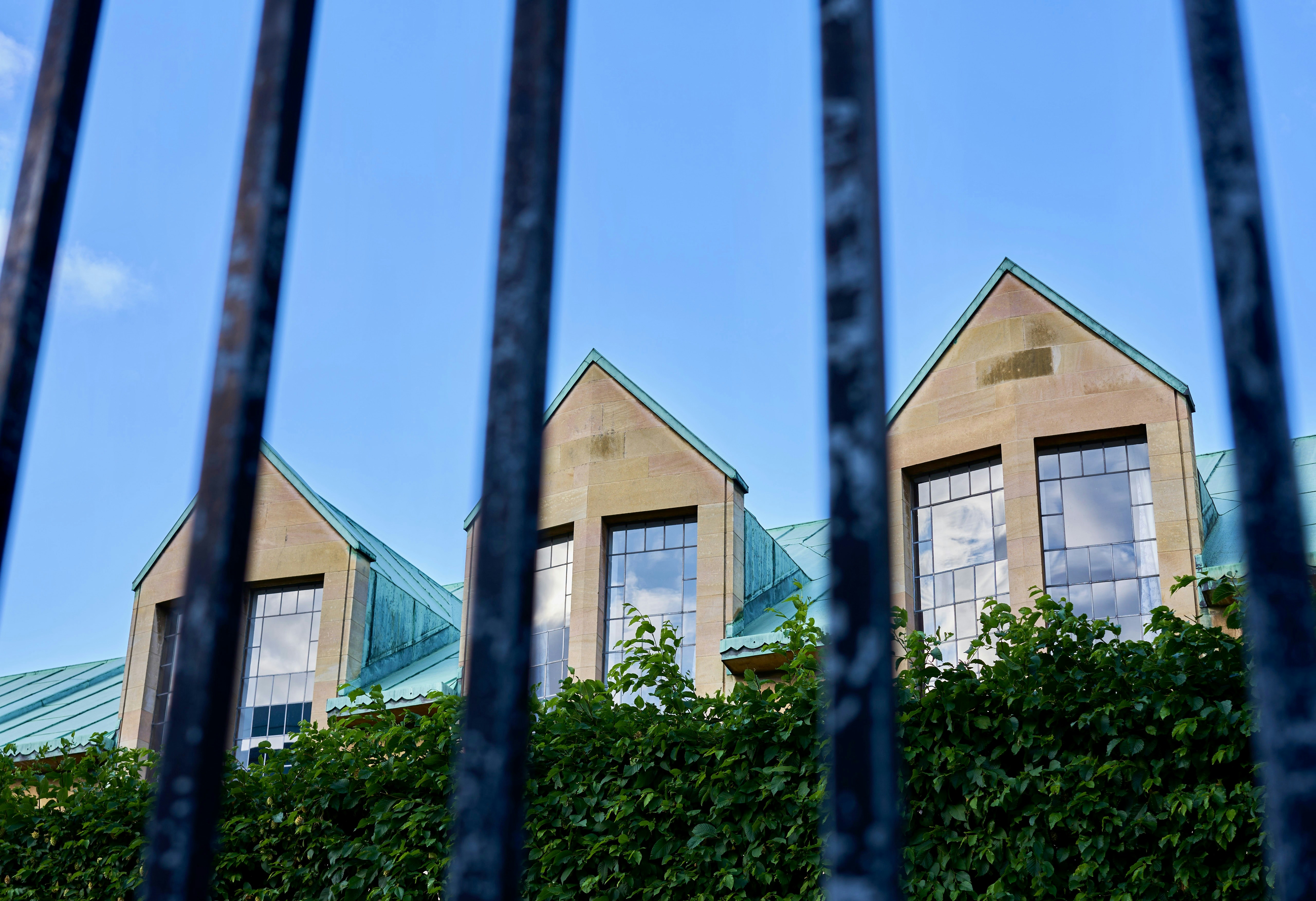 Three huts in Cambridge, United Kingdom