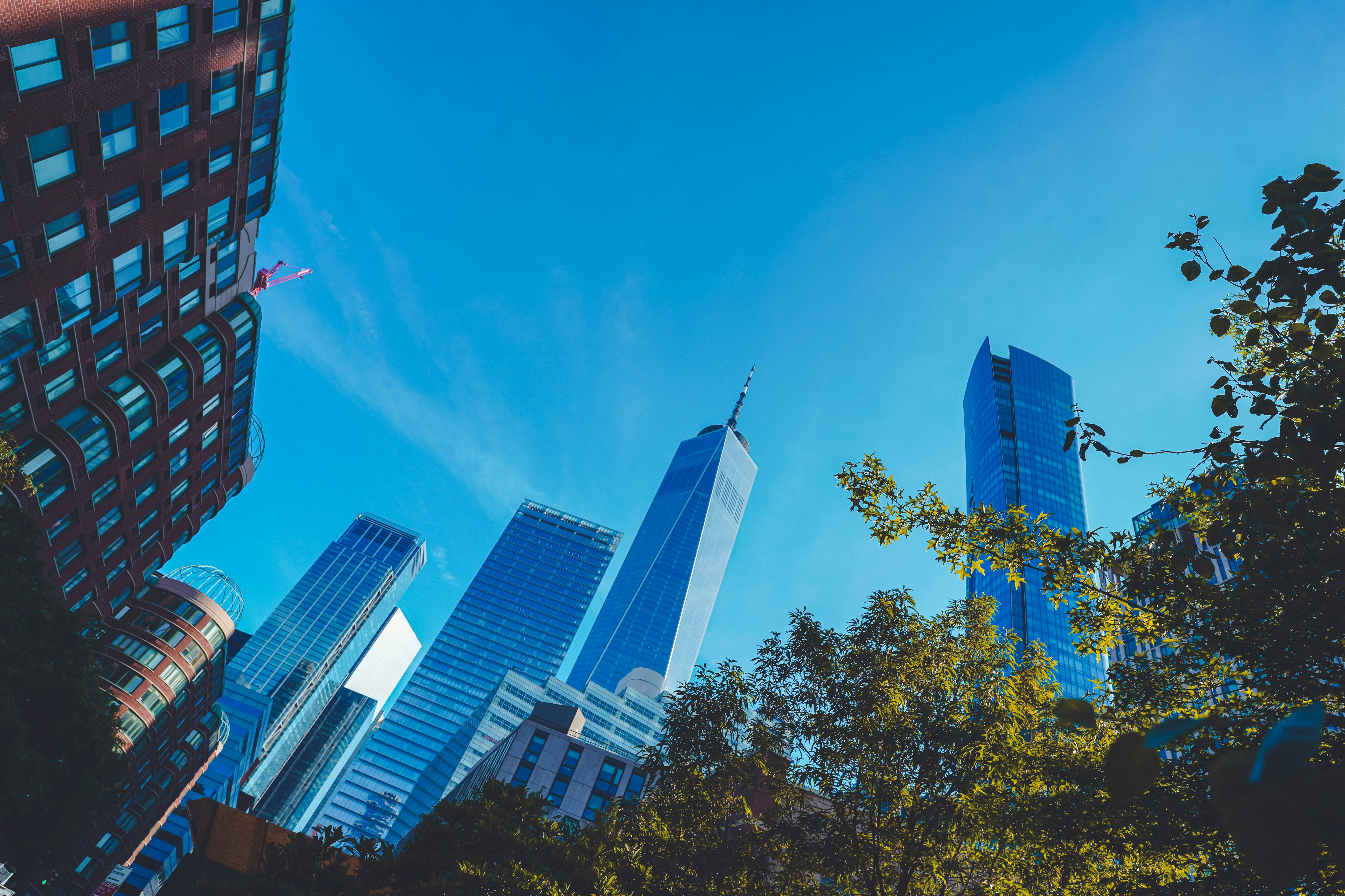 Financial District Neighborhood in New York City, New York