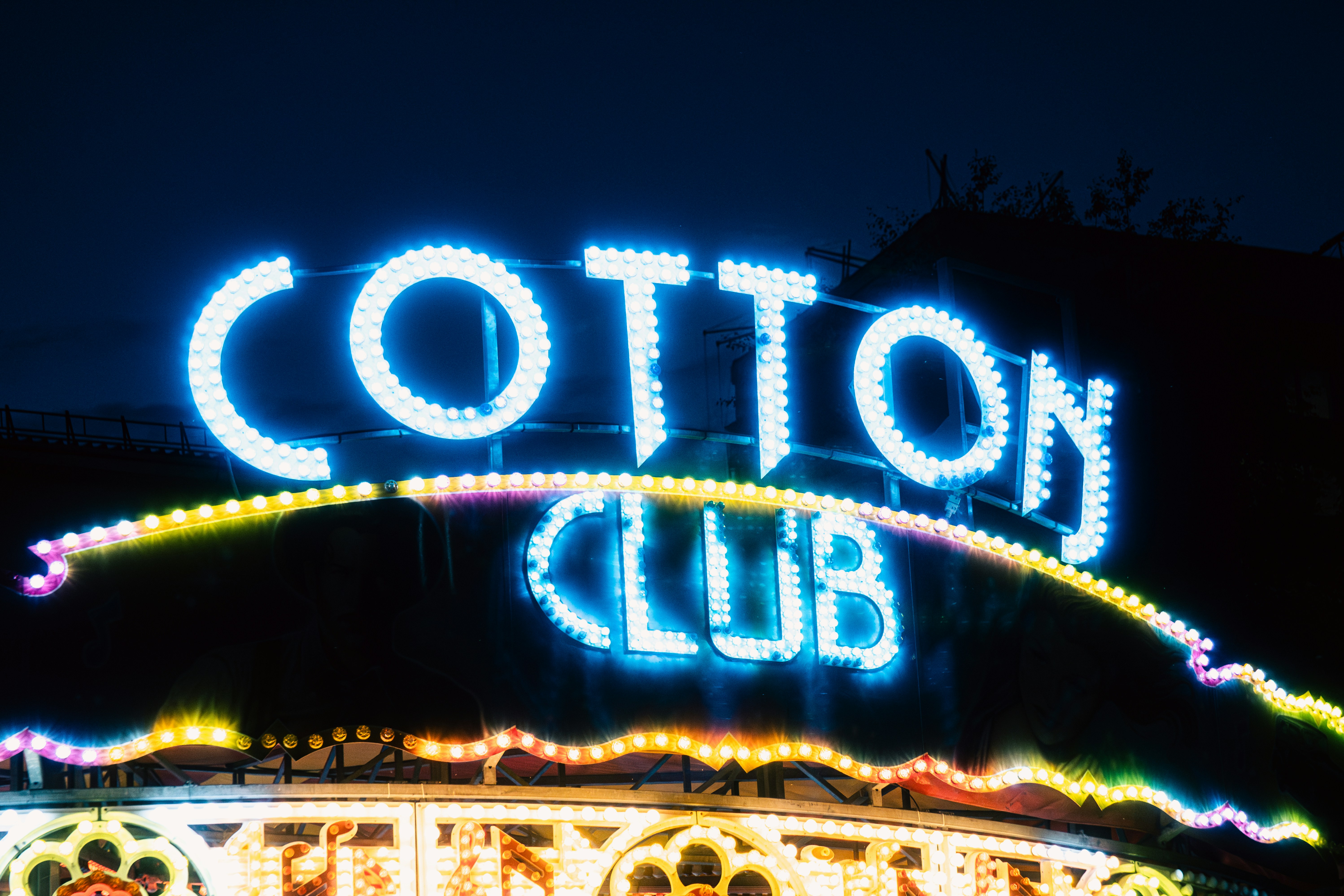 Cotton Club Sign