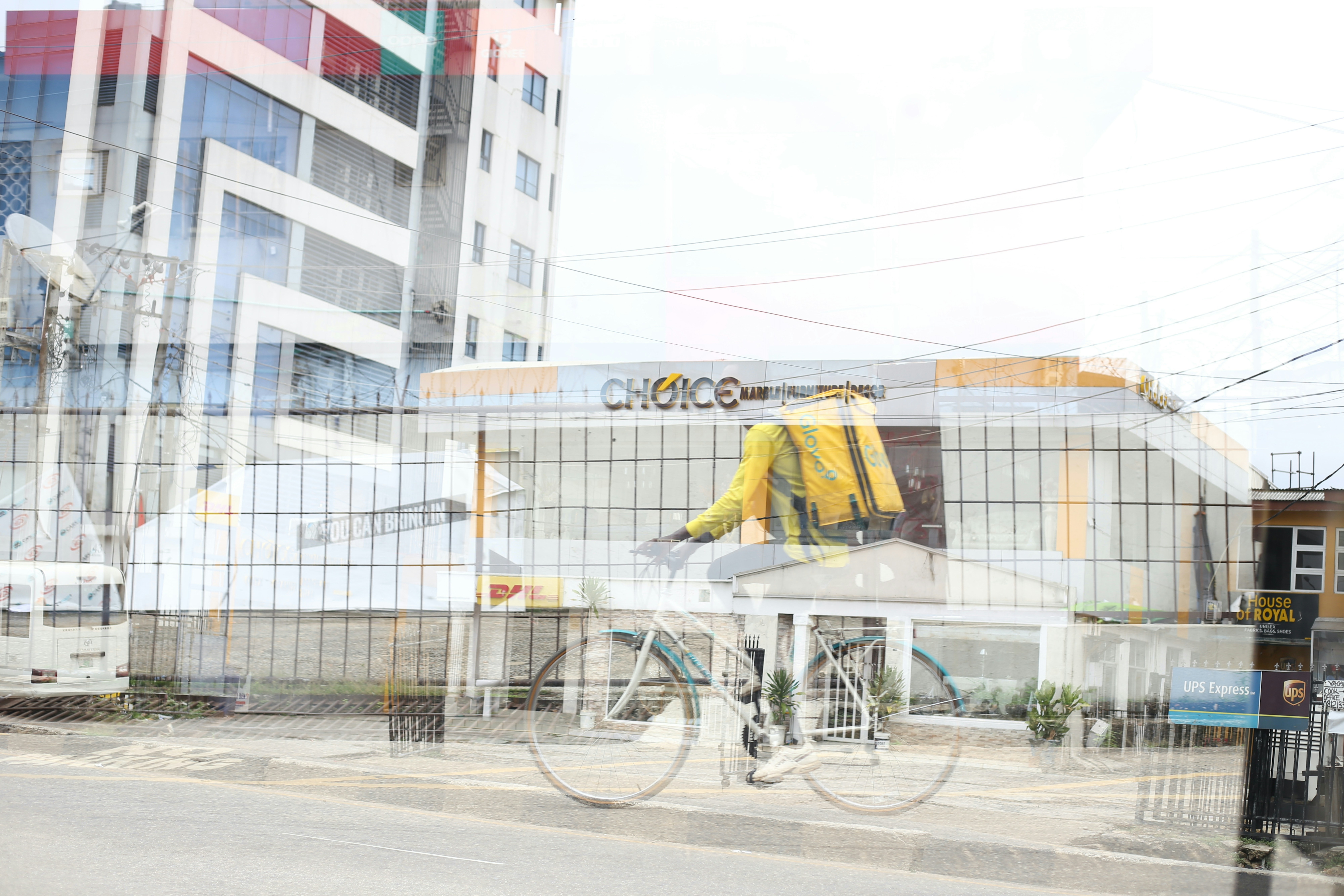 Urban Reflections: A Cycle Through City Life