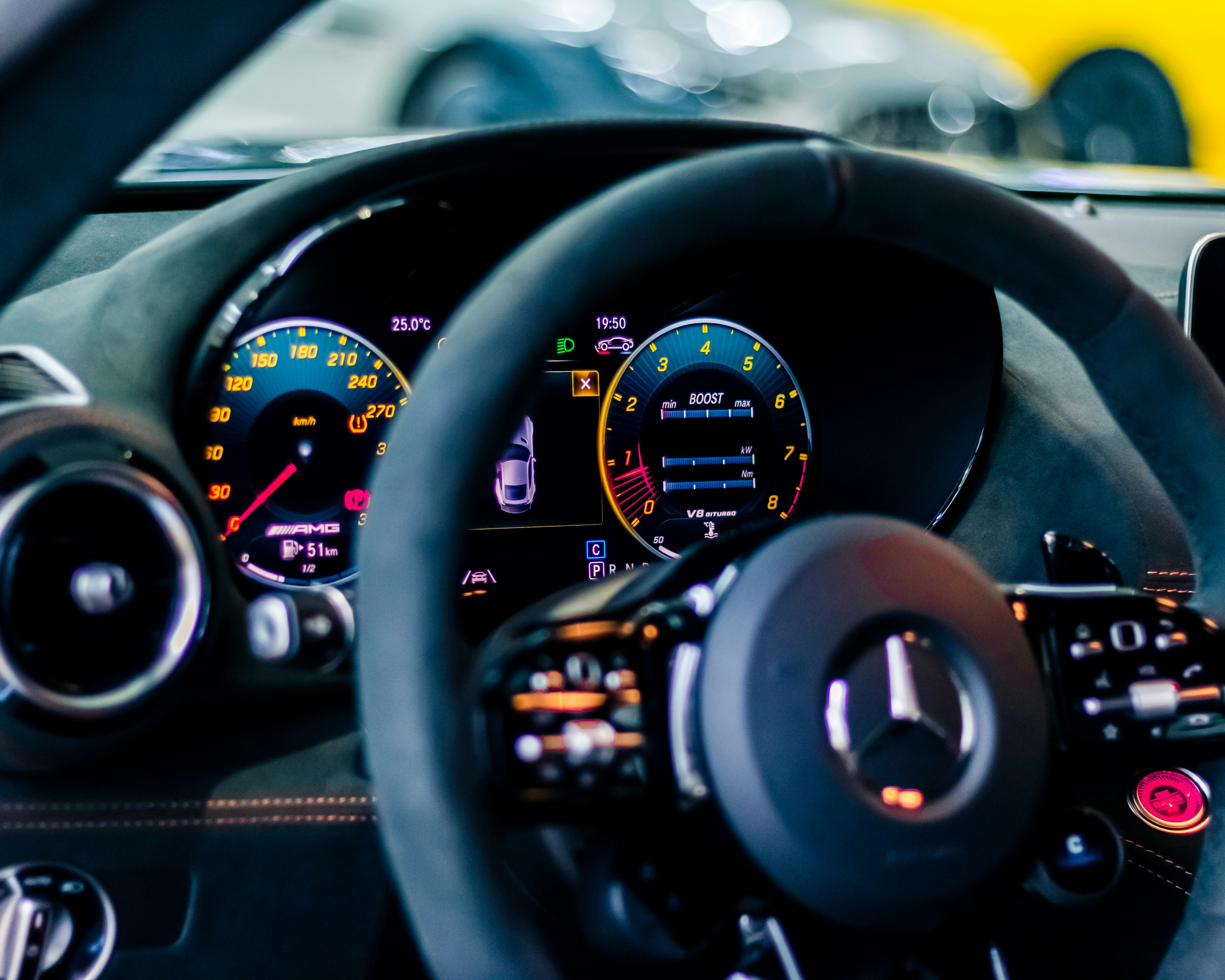 The dashboard of a car with a lot of gauges photo – Free Car Image on ...