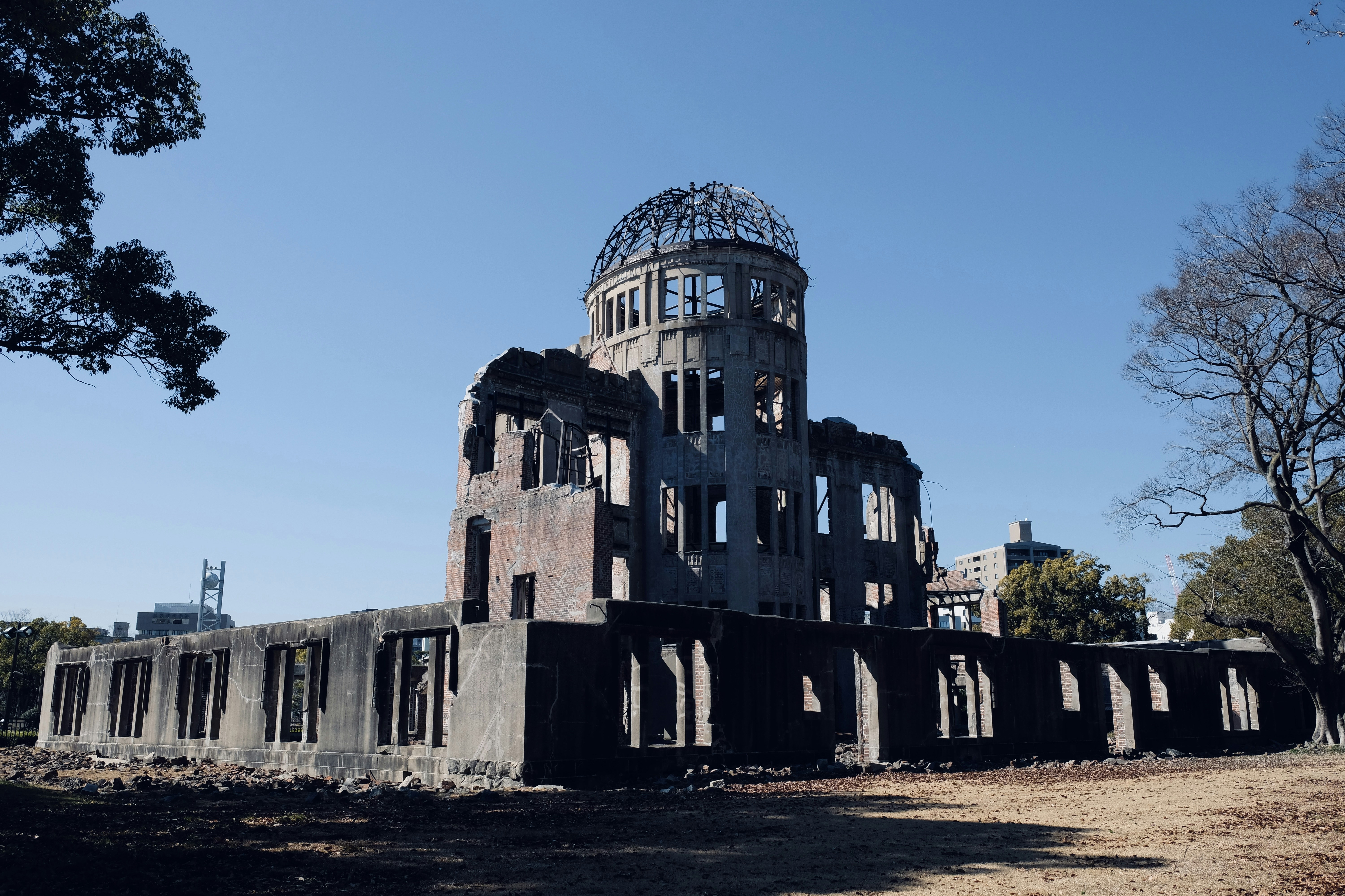 Echoes of History in Sunlit Ruins