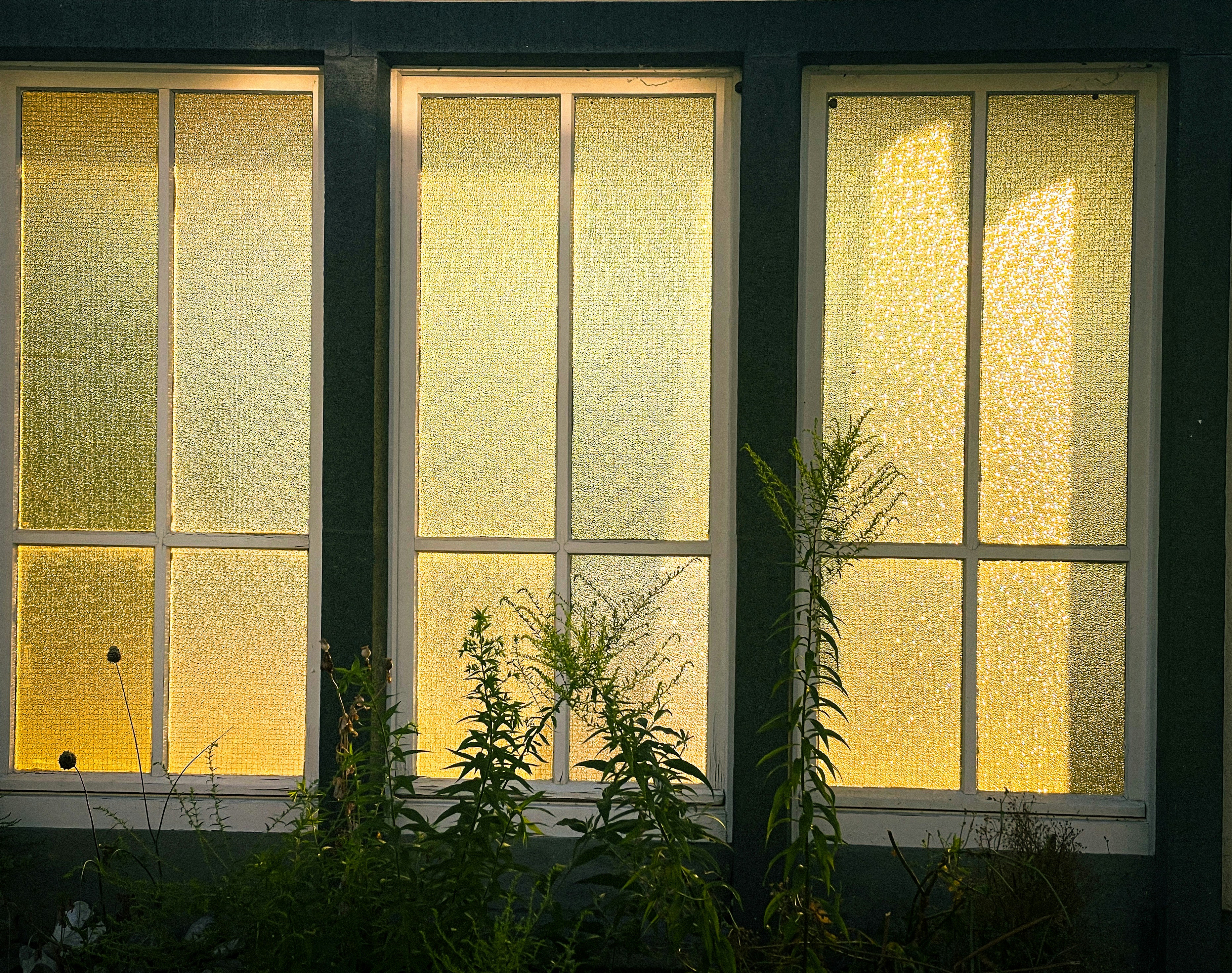 Window of an abandoned house