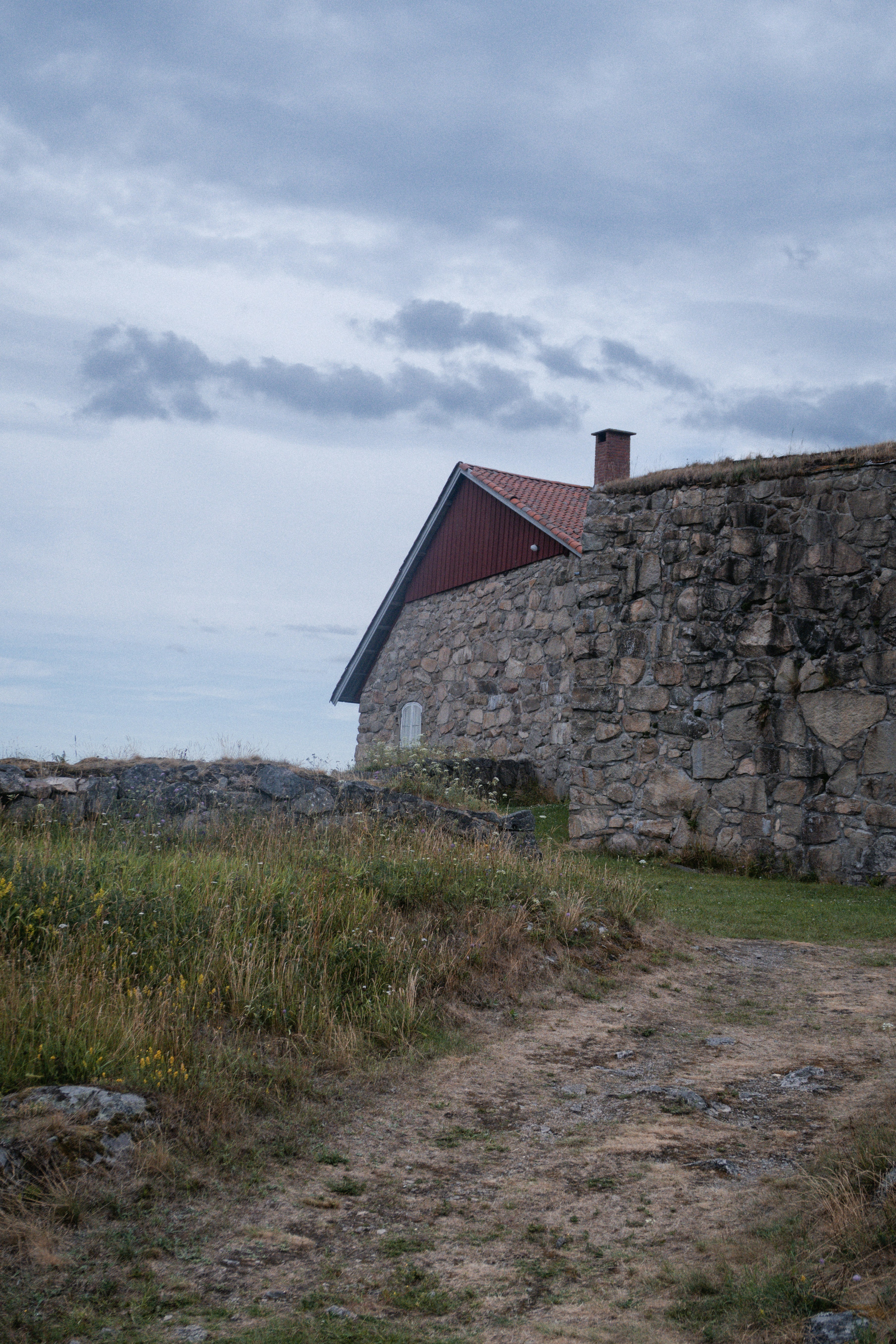 Stone Bastion at the Coastal Edge