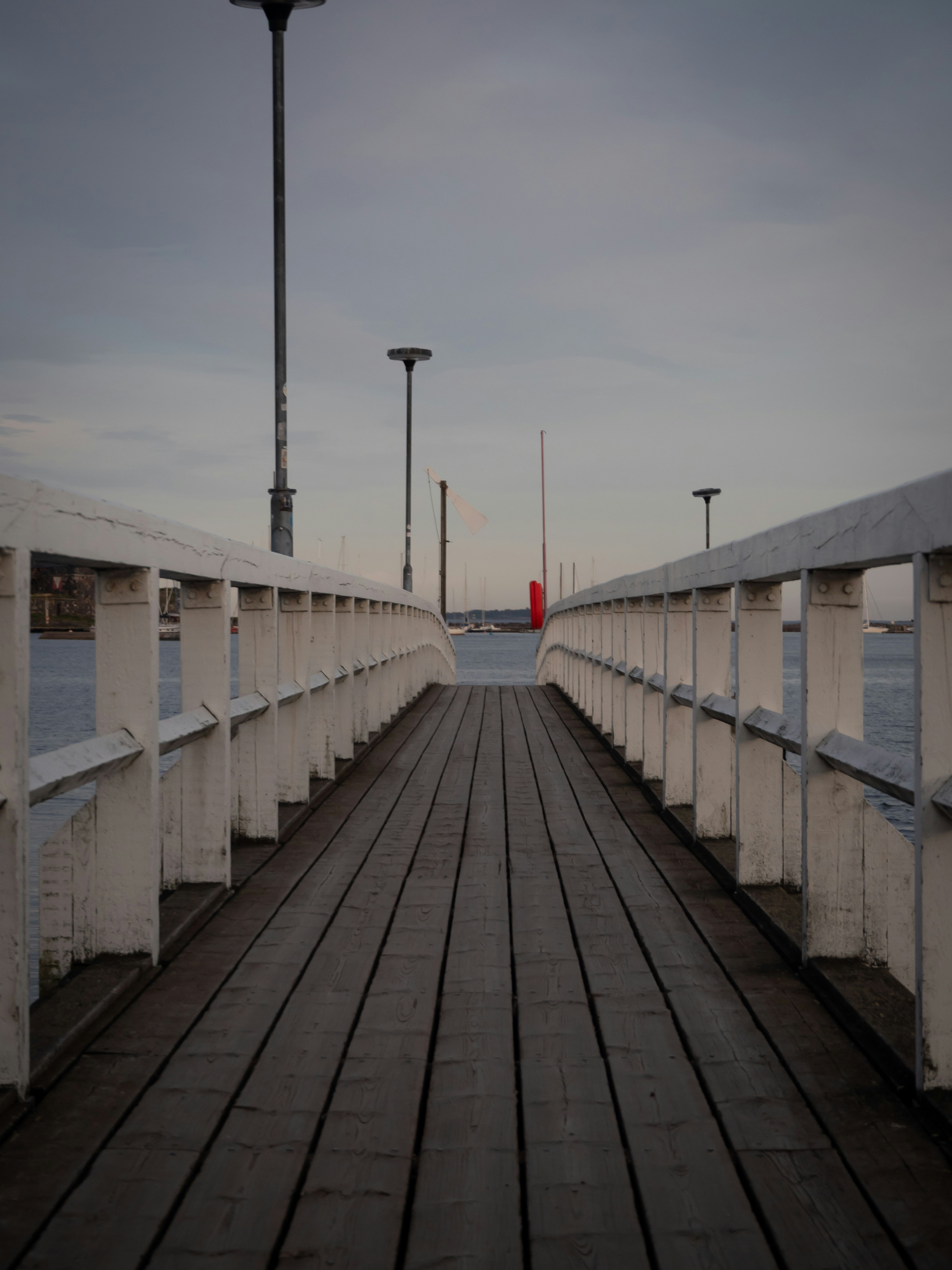 A pier in Kaivopuisto Helsinki