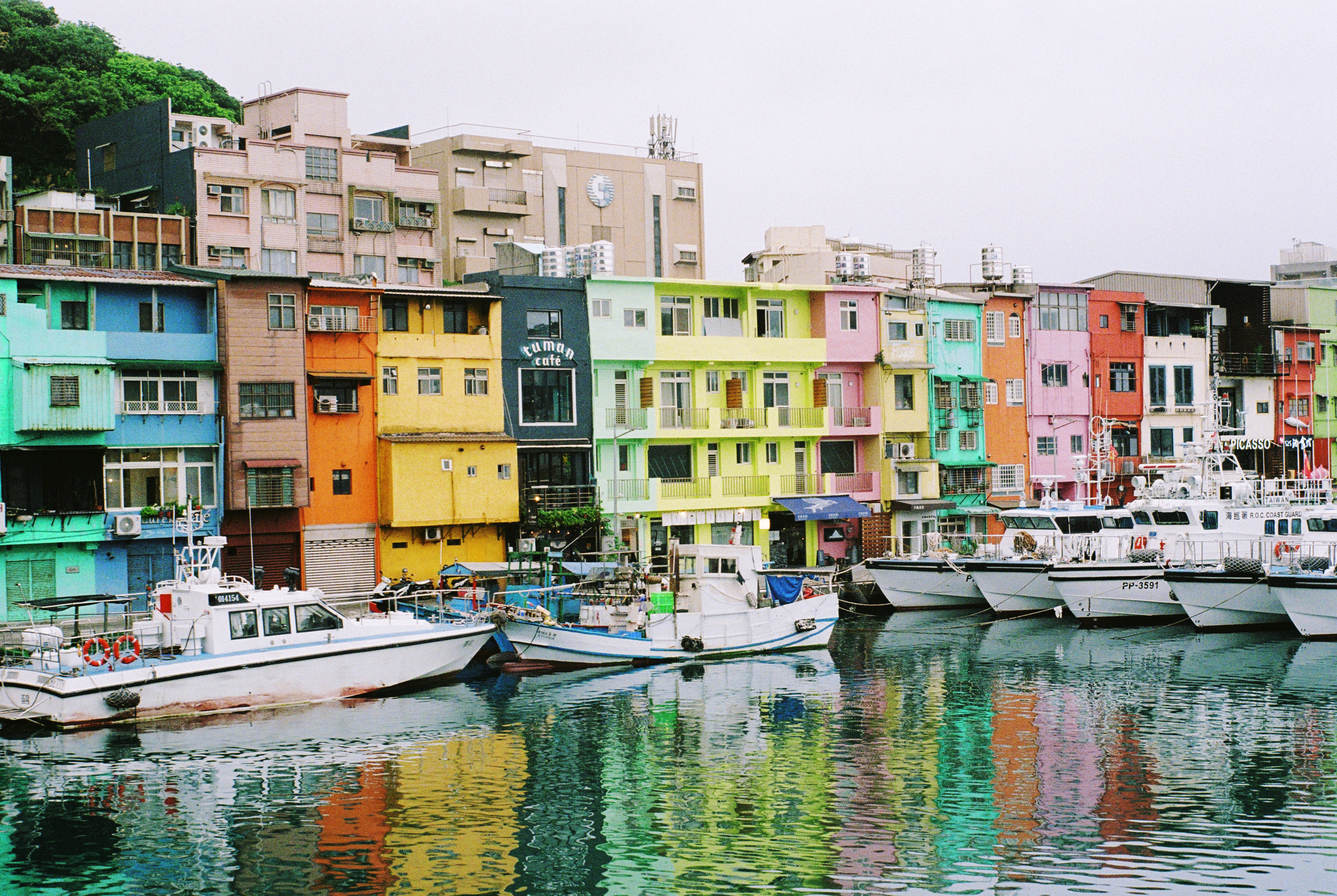 Harbor Hues: A Symphony of Colors