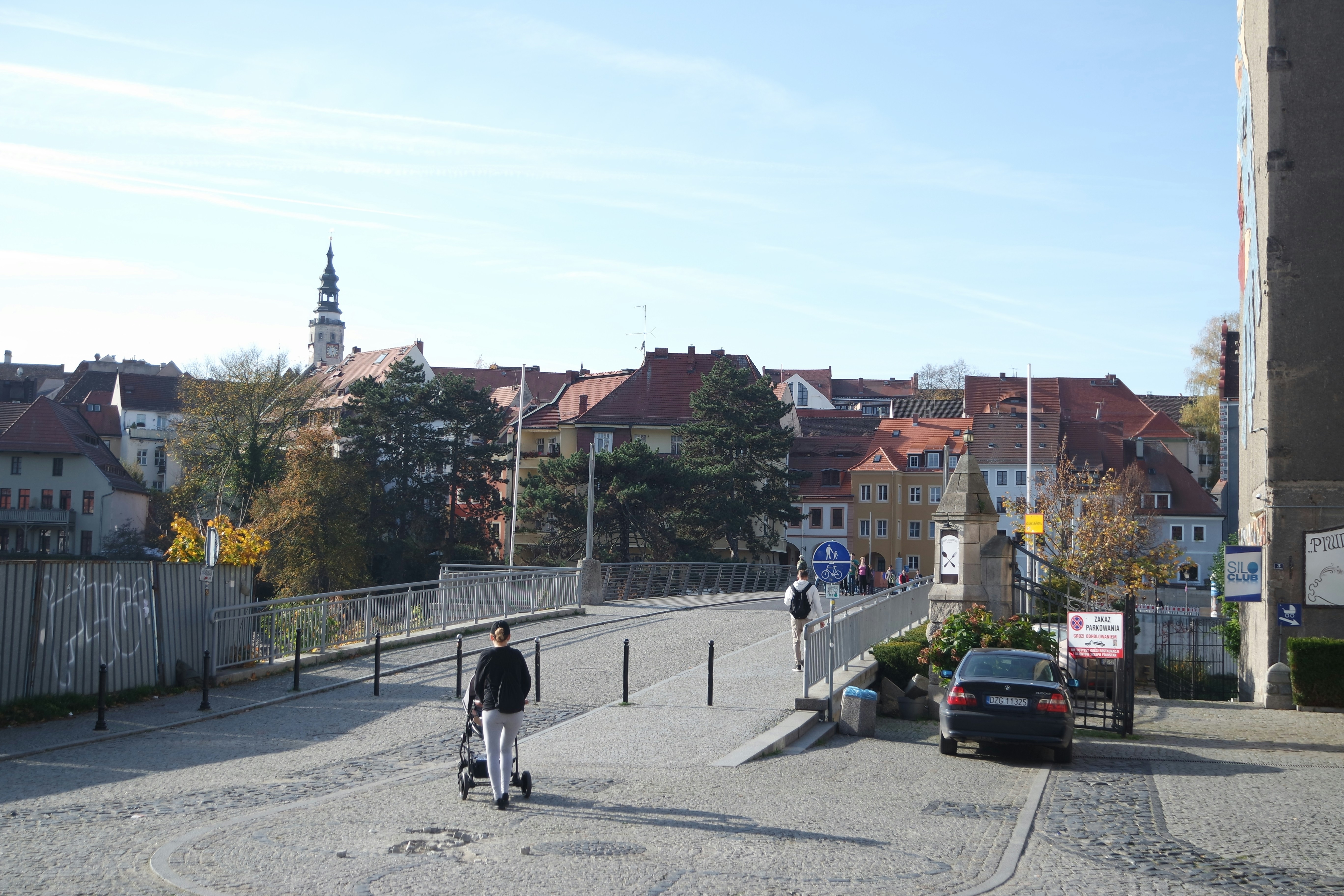 Morning Stroll in a Quaint European Town