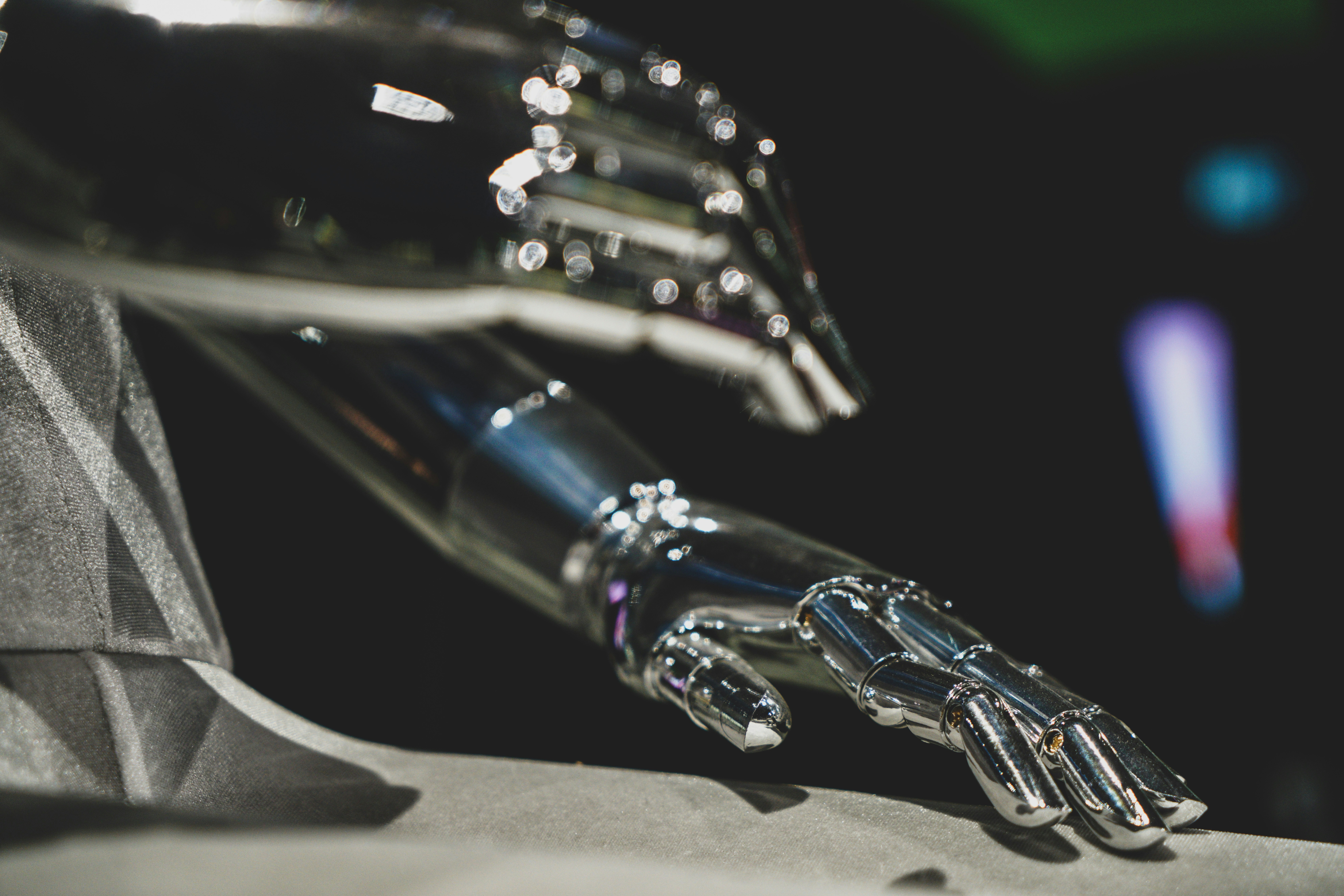 A close up of a metal object on a table photo – Free Shiny Image on ...