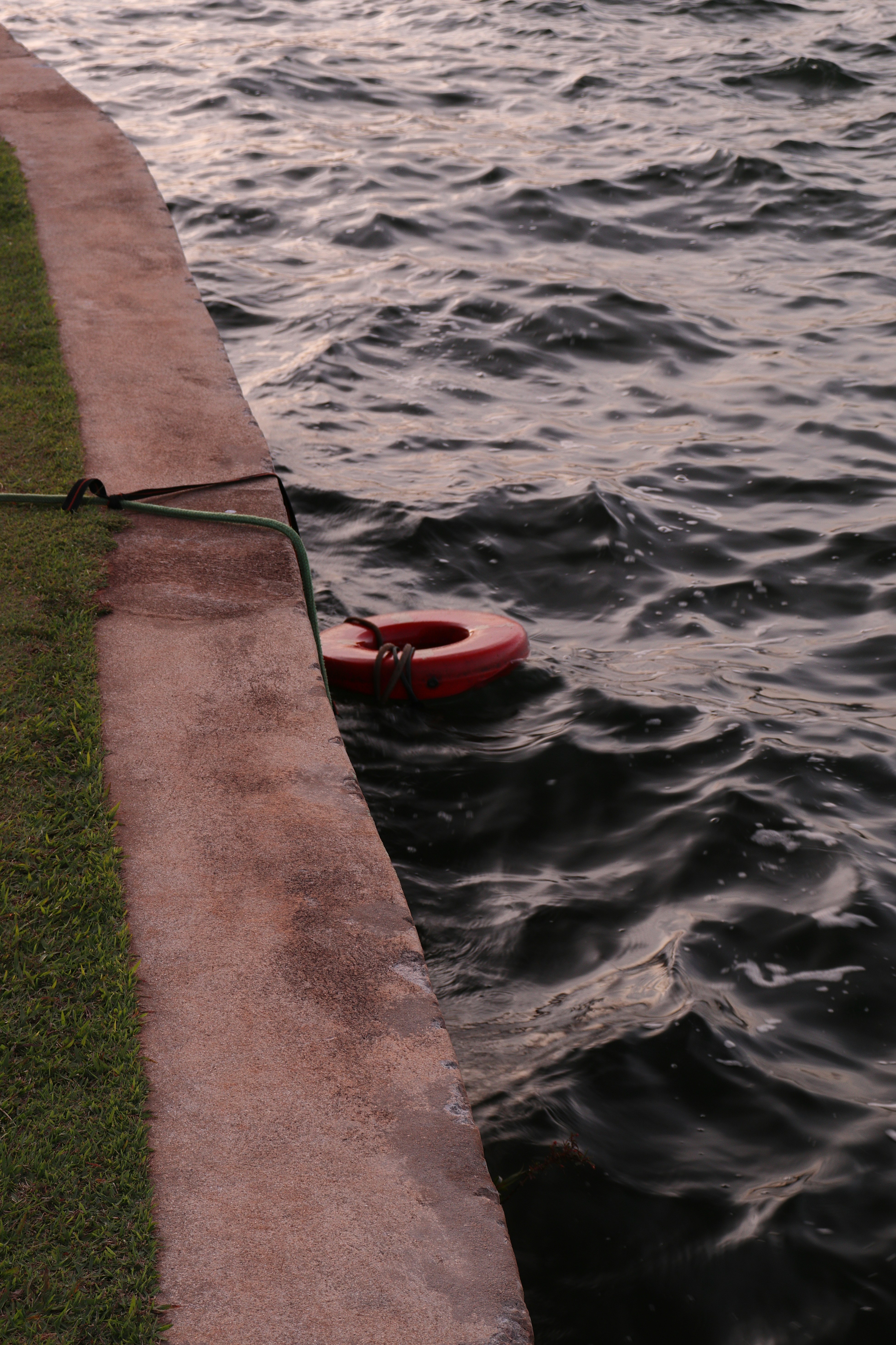 Red Ring at the Quay: Quiet Ripples and Rope