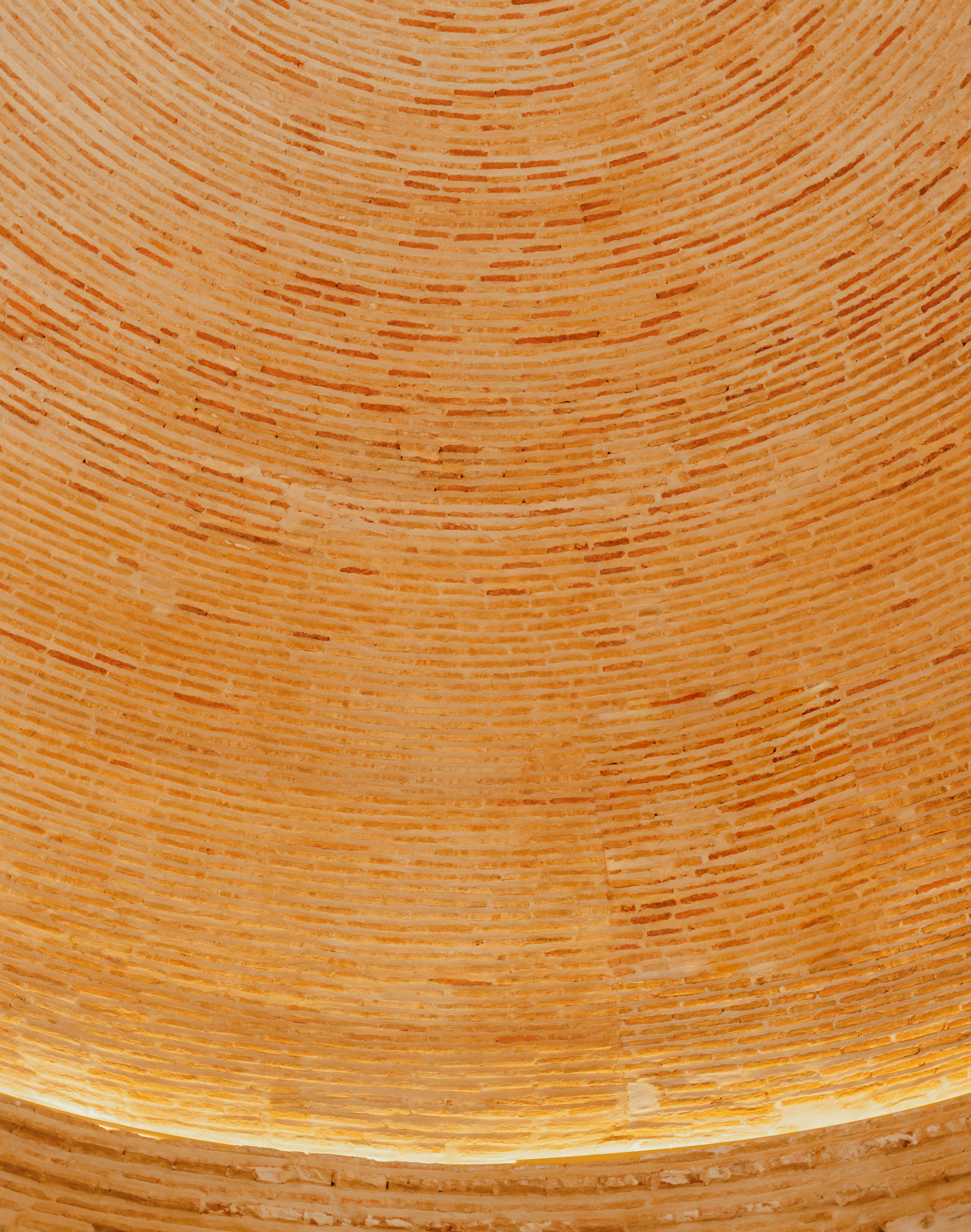 A close up view of a circular wooden structure photo – Free Toledo ...