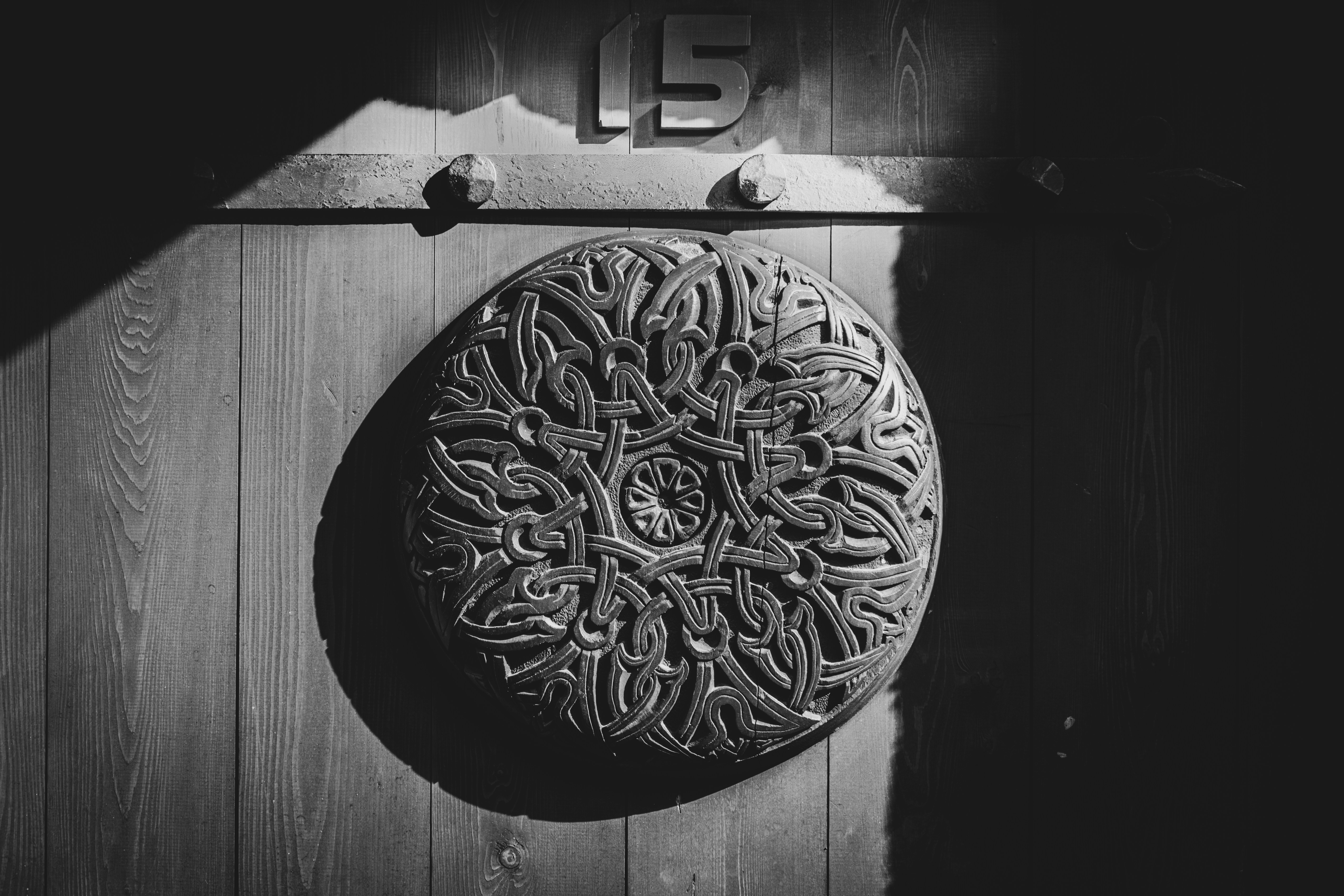 Iron Lattice in Shadow: A Quiet Doorway into Night