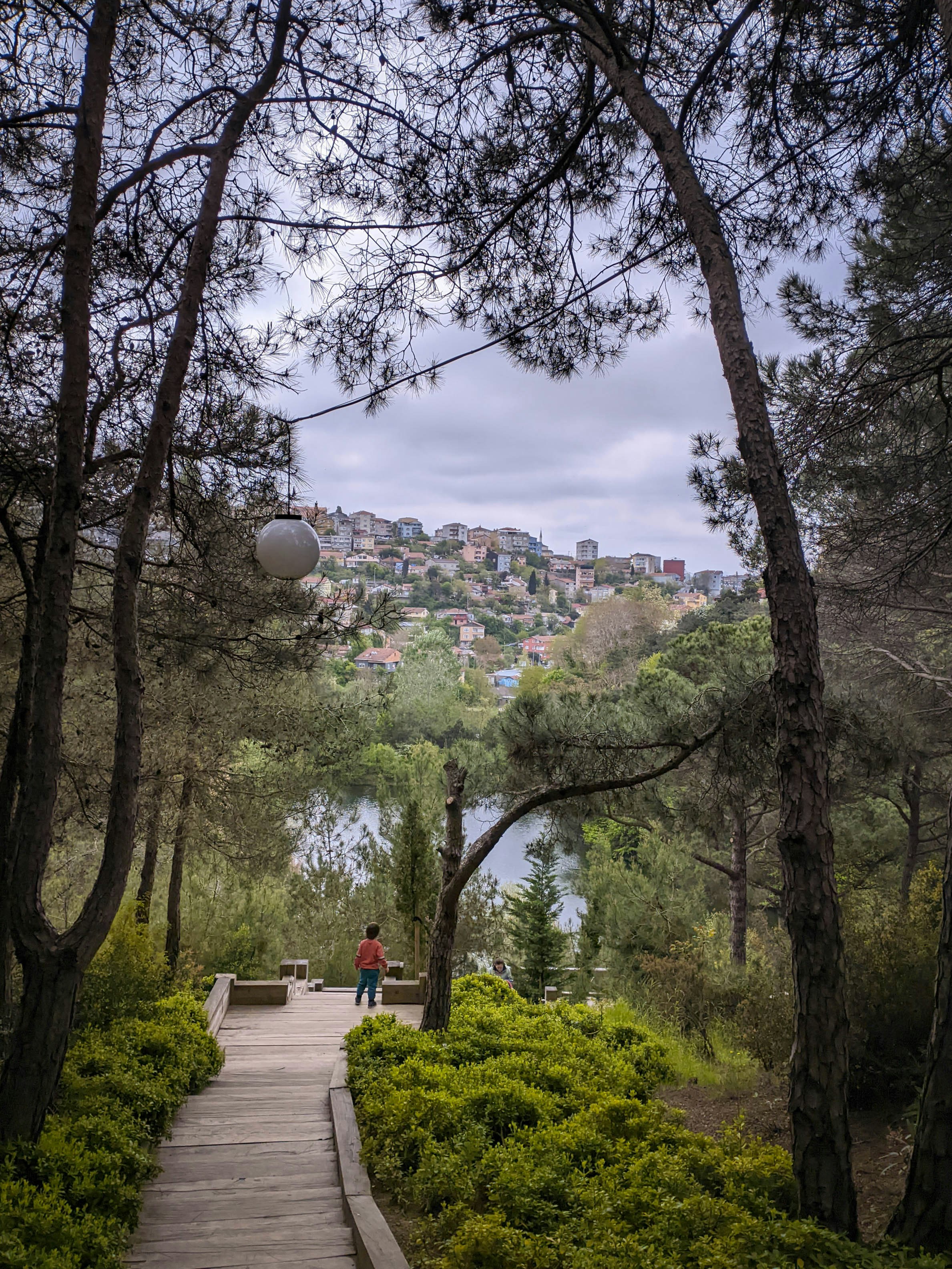 Pathway Toward the Village Overlook