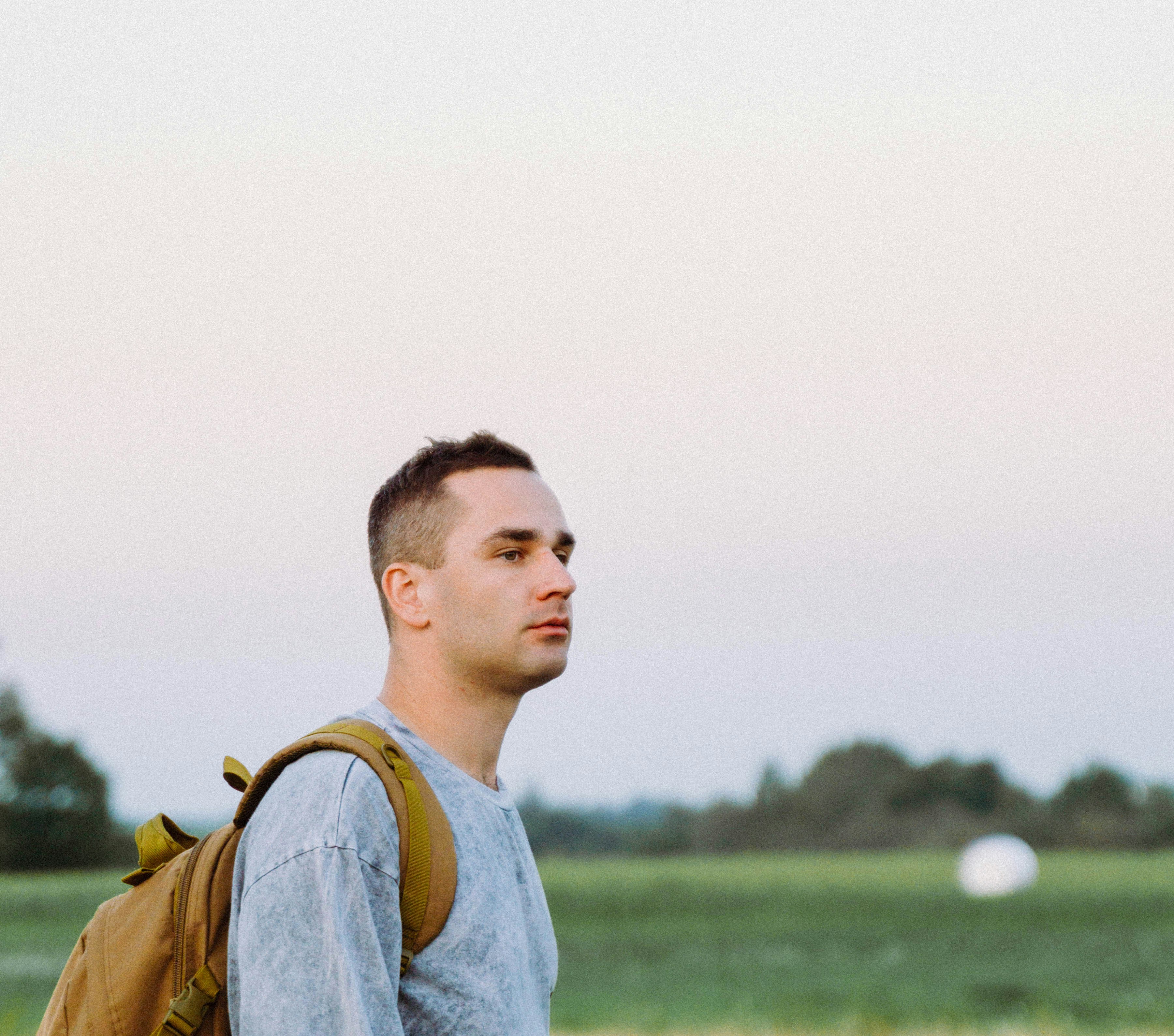 Solitude in the Field: A Young Traveler Faces the Quiet Horizon