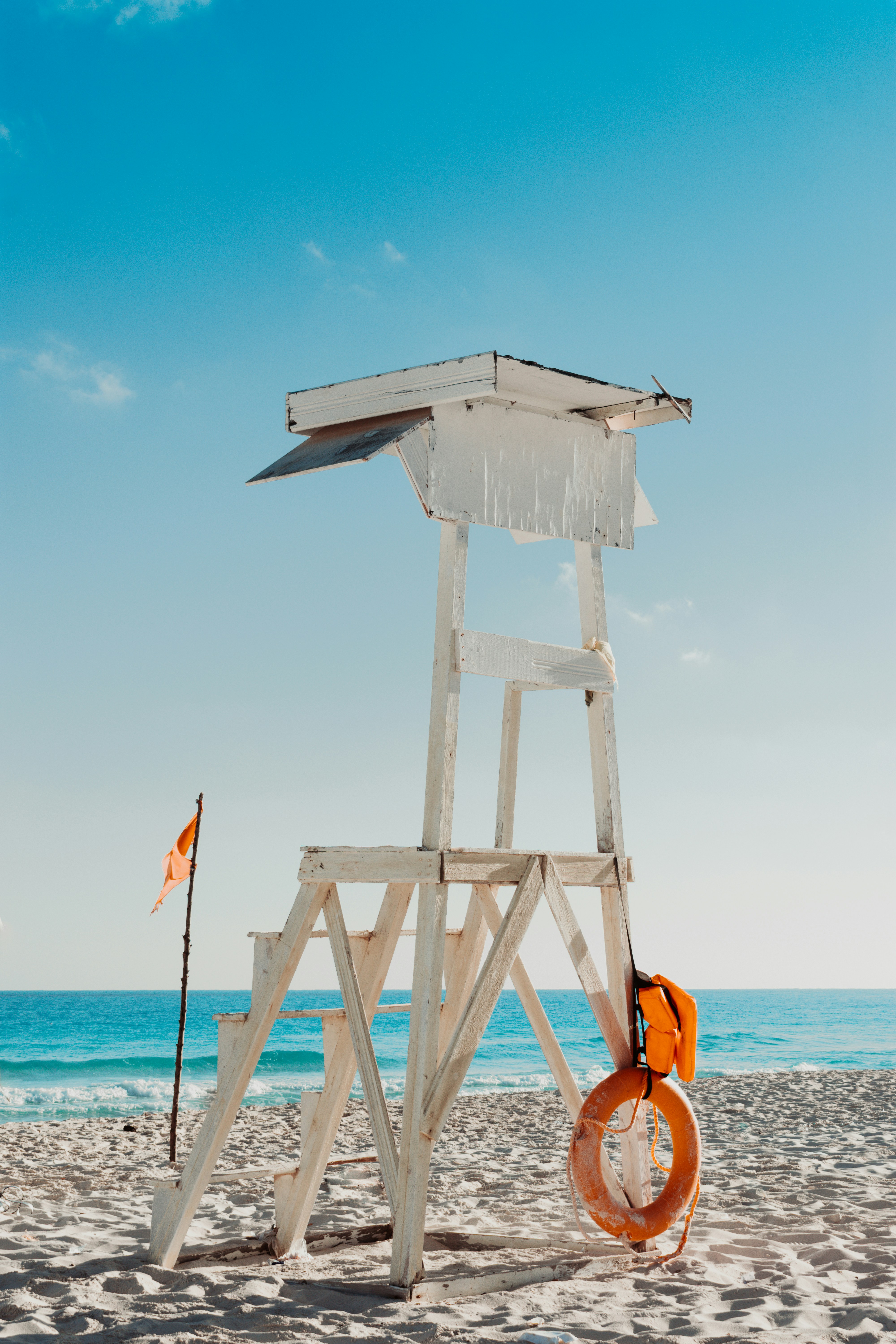 Lifeguard chair, Northcoast, Egypt