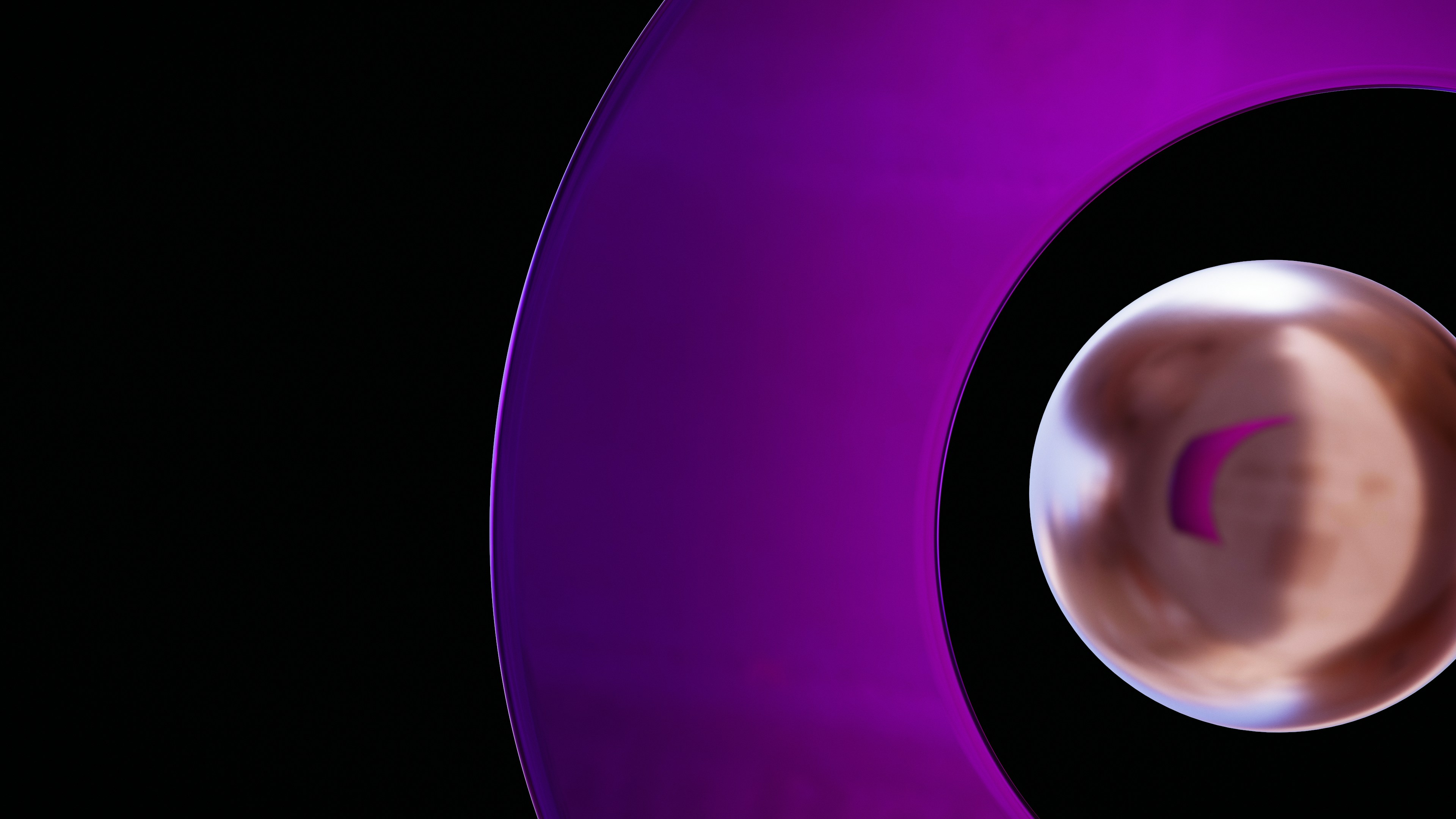 A close up of a purple object on a black background photo – Free Hi ...