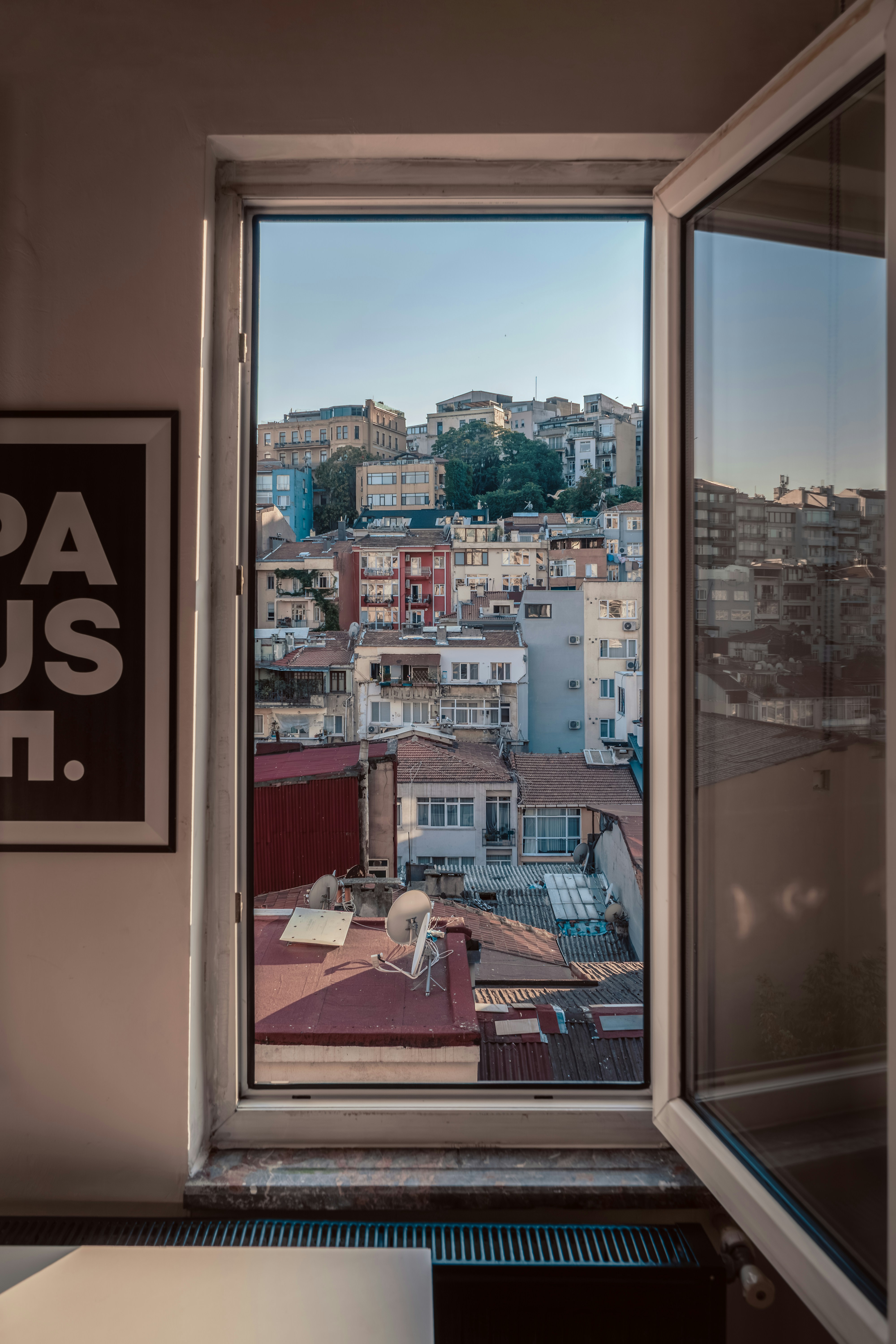 A view of a city from a window photo – Free Istanbul Image on Unsplash