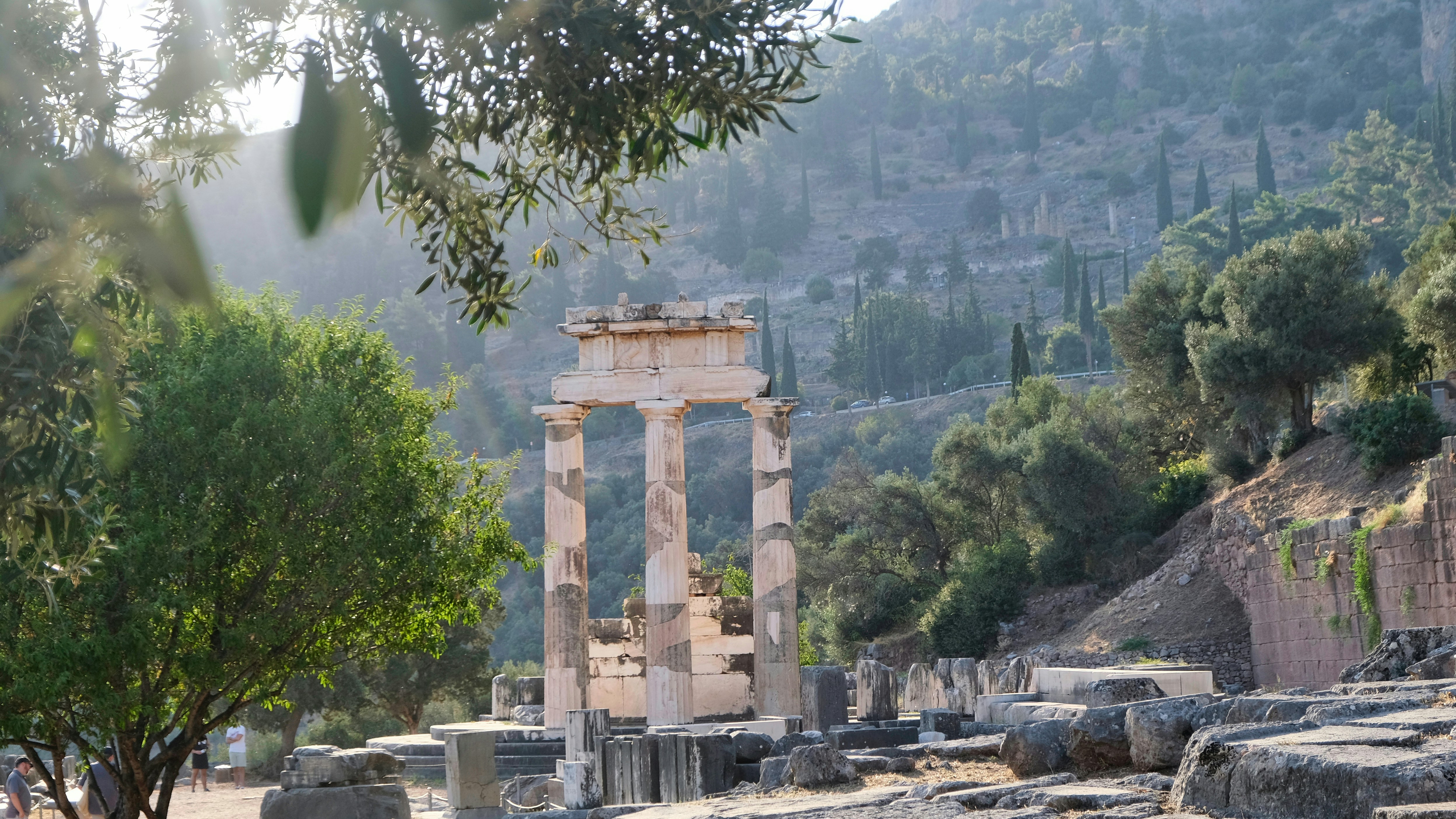 The ruins of the ancient city of delphinia photo – Free Delphi Image on ...