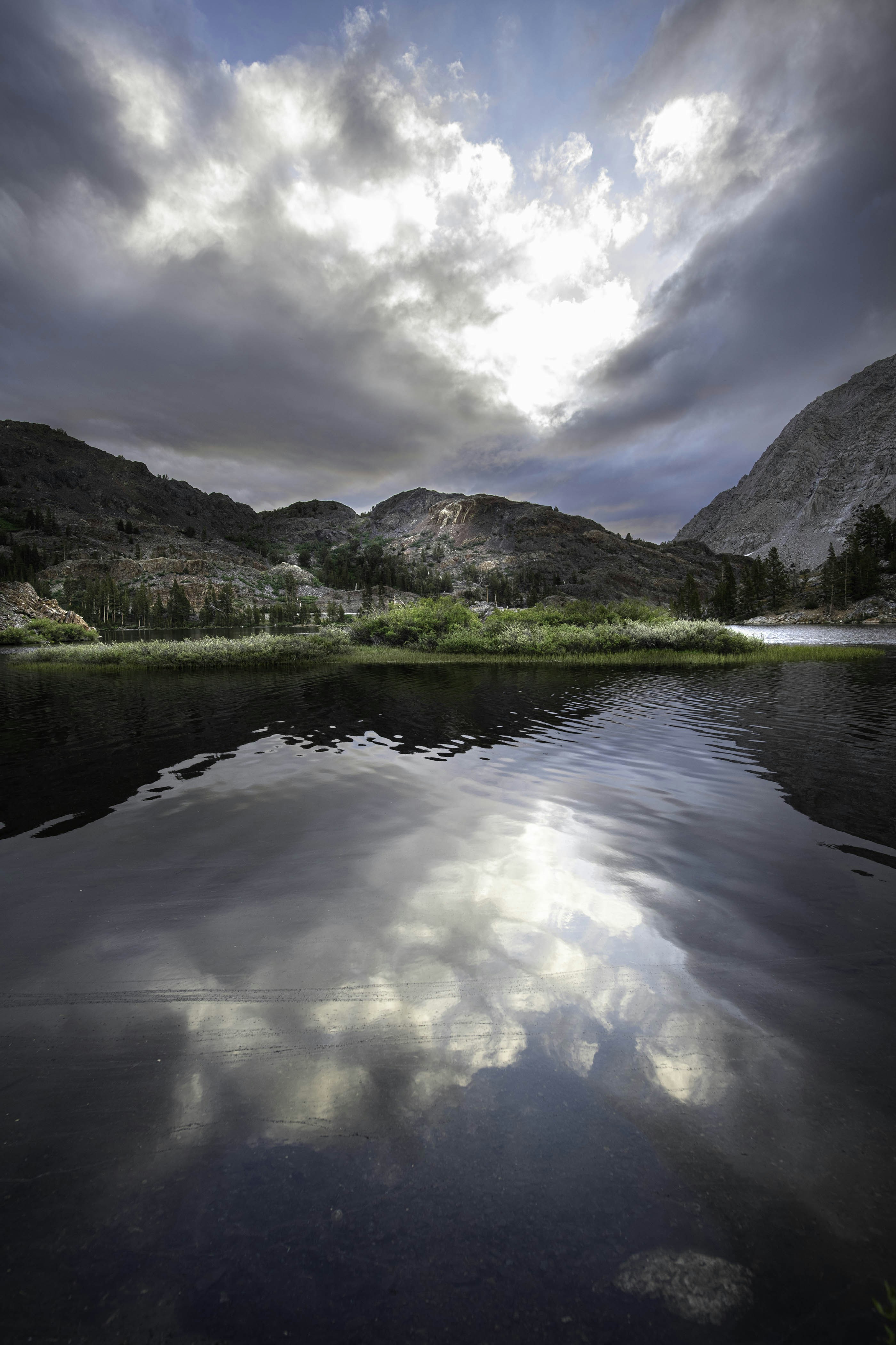 Mirror Lake Between Sky and Stone