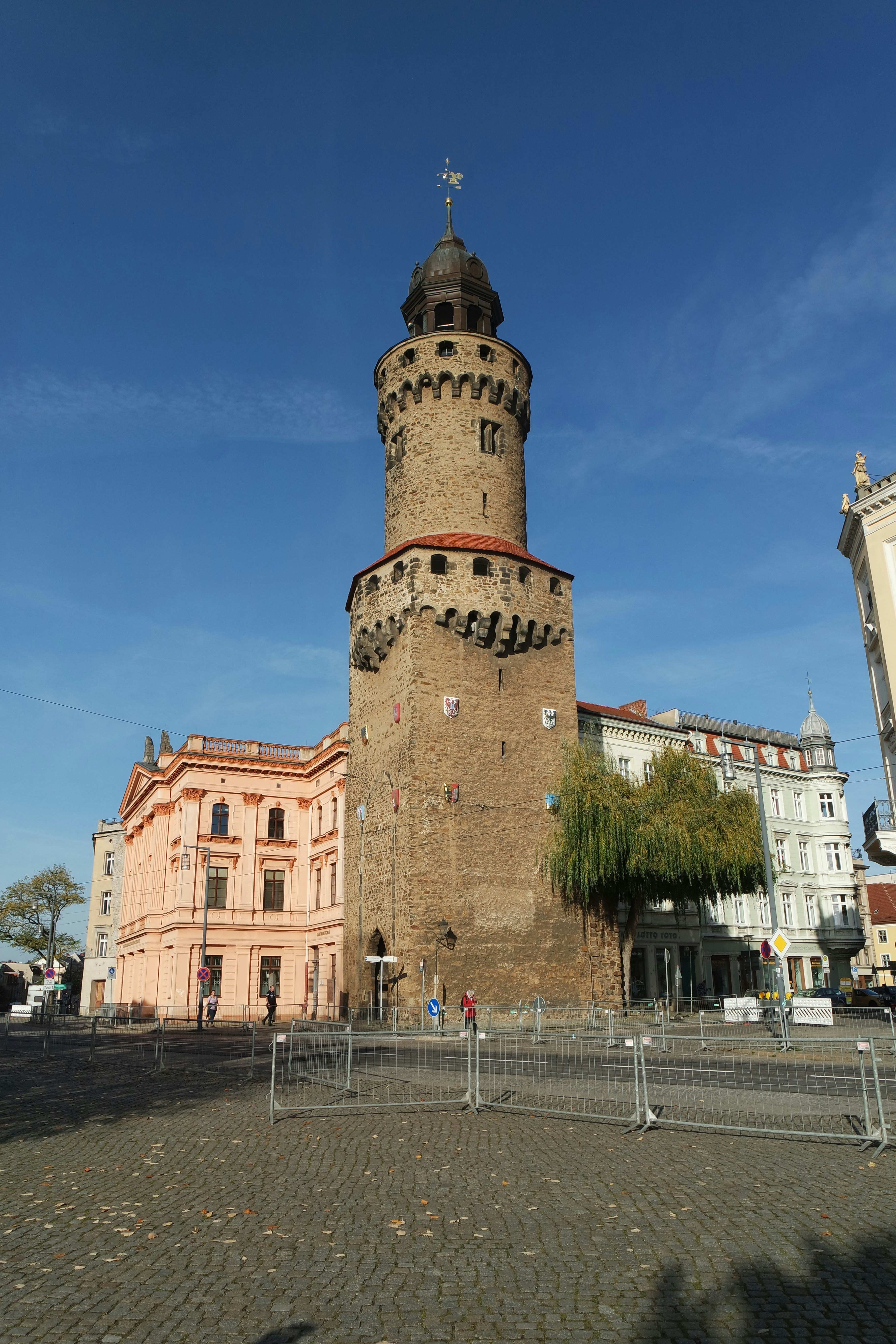 Towering Clocktower under a Clear Day