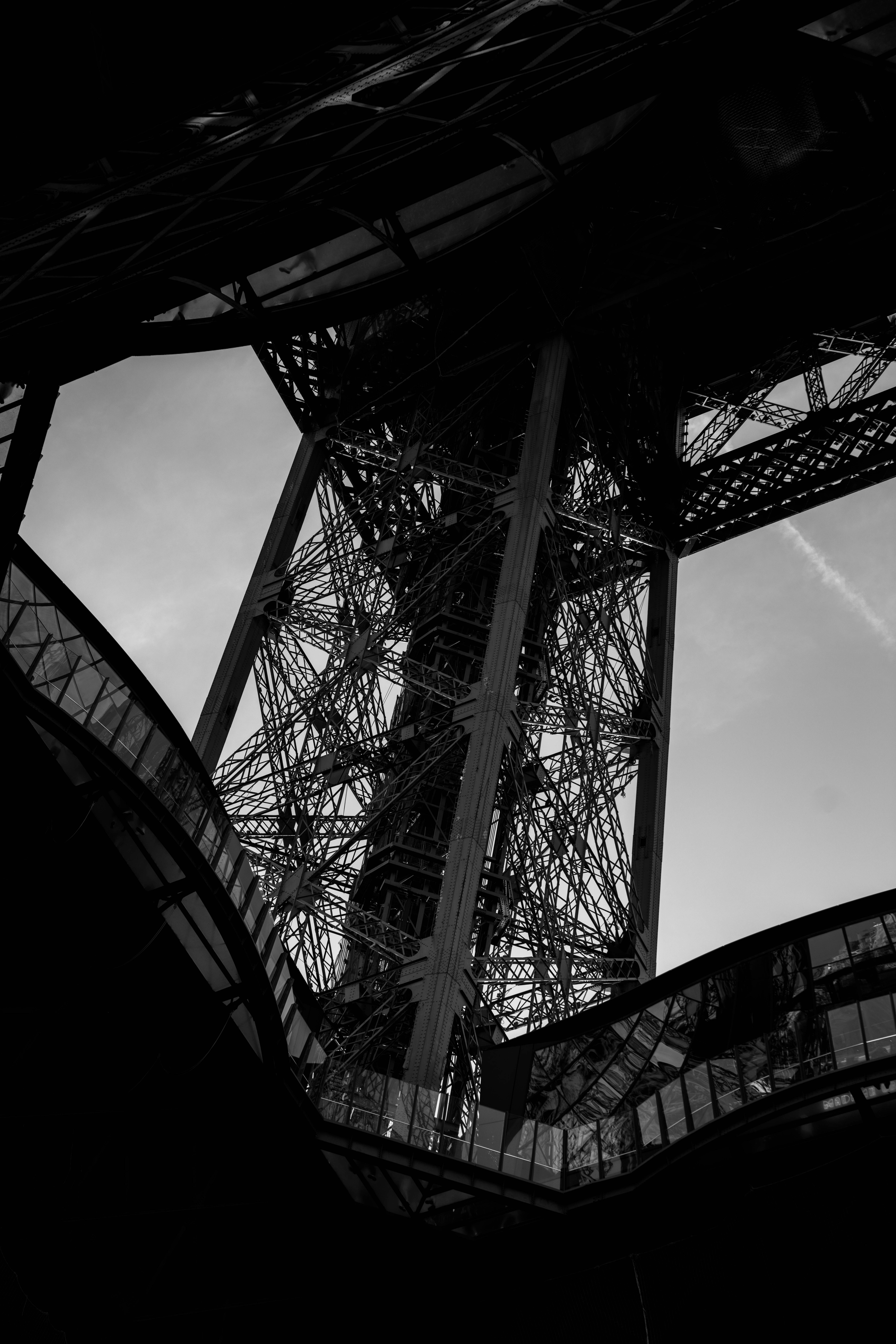 Between Shadow and Sky: The Structural Lattice of a Modern Span