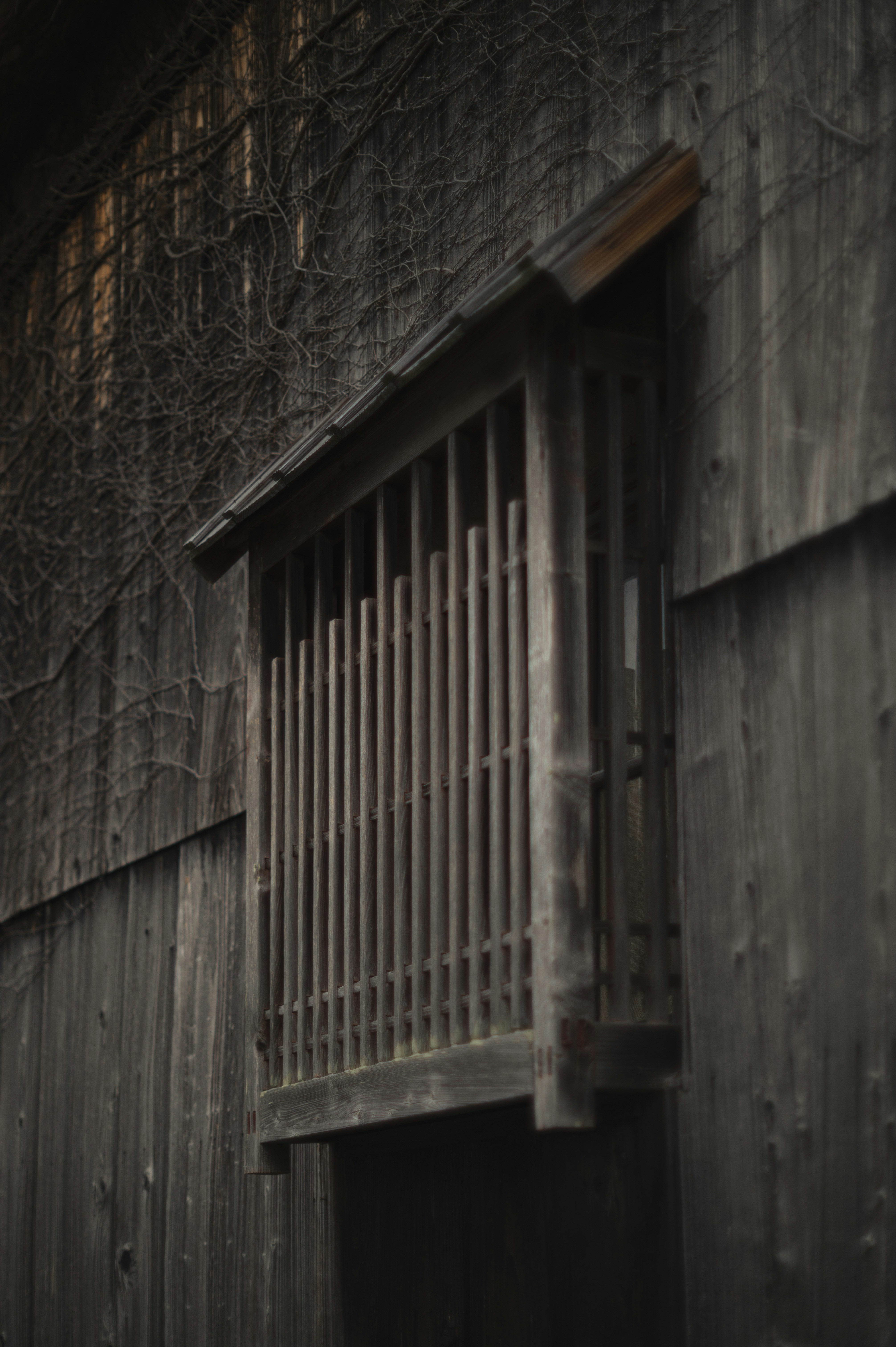 An old wooden building with a barred window photo – Free 甲賀市 Image on ...