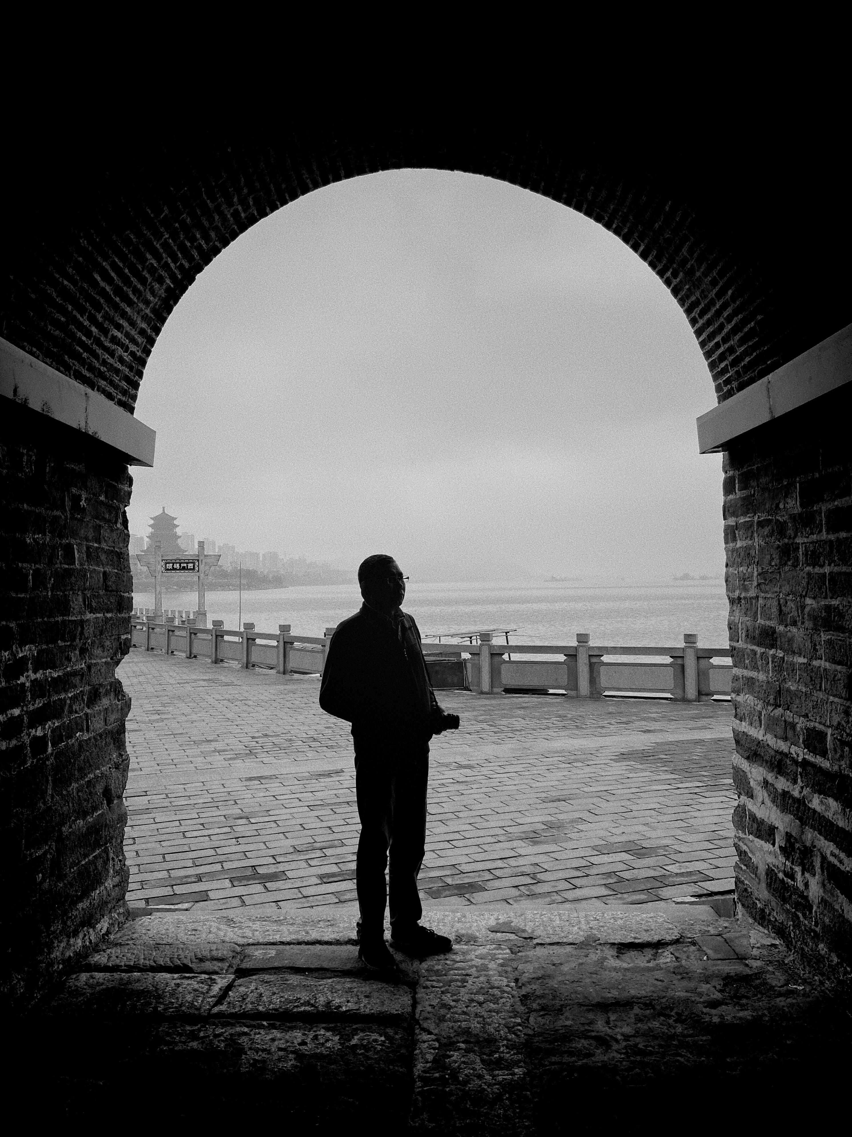Silhouette at the Gateway