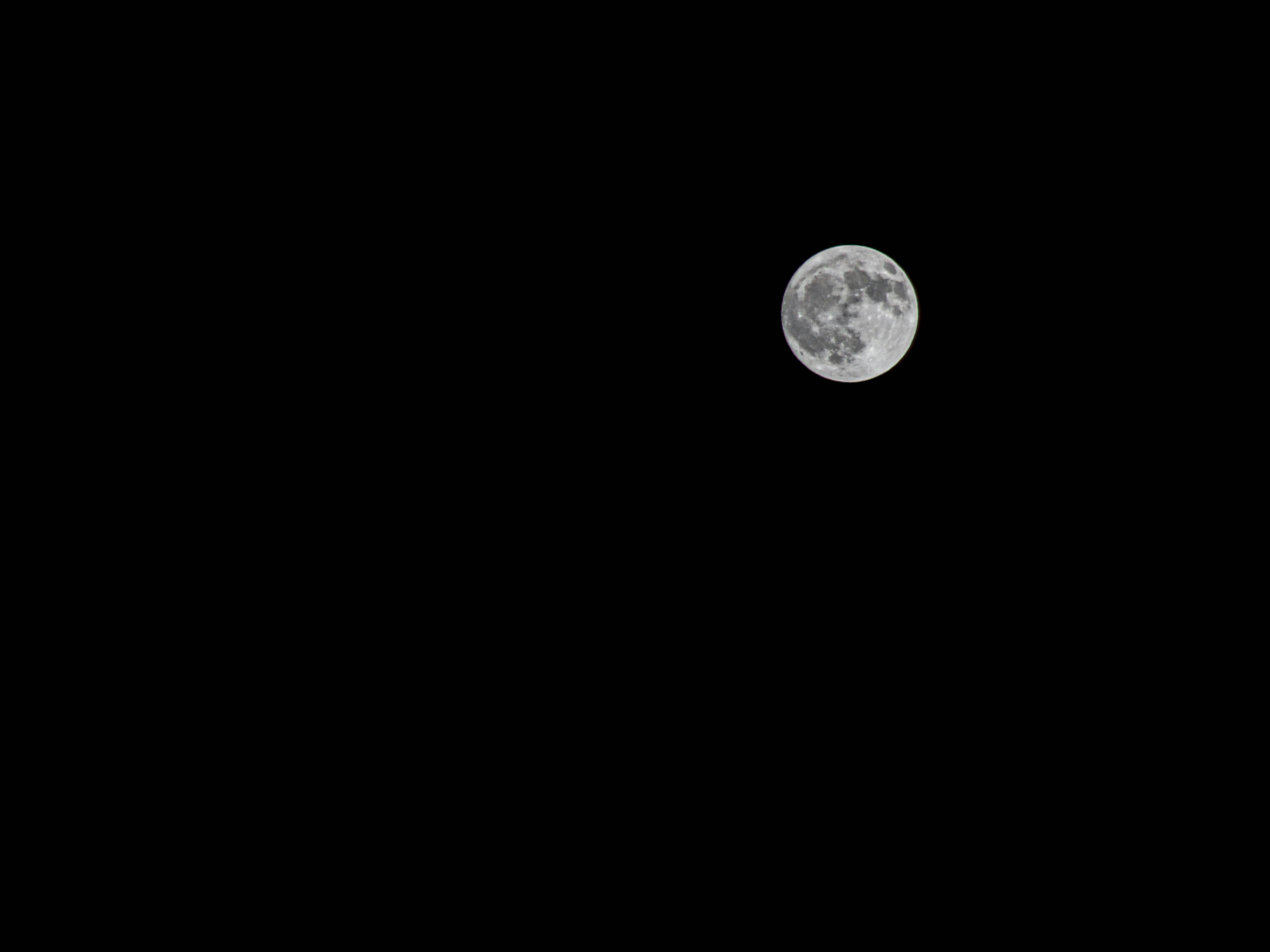 A full moon is seen in the dark sky photo – Free Tehran Image on Unsplash