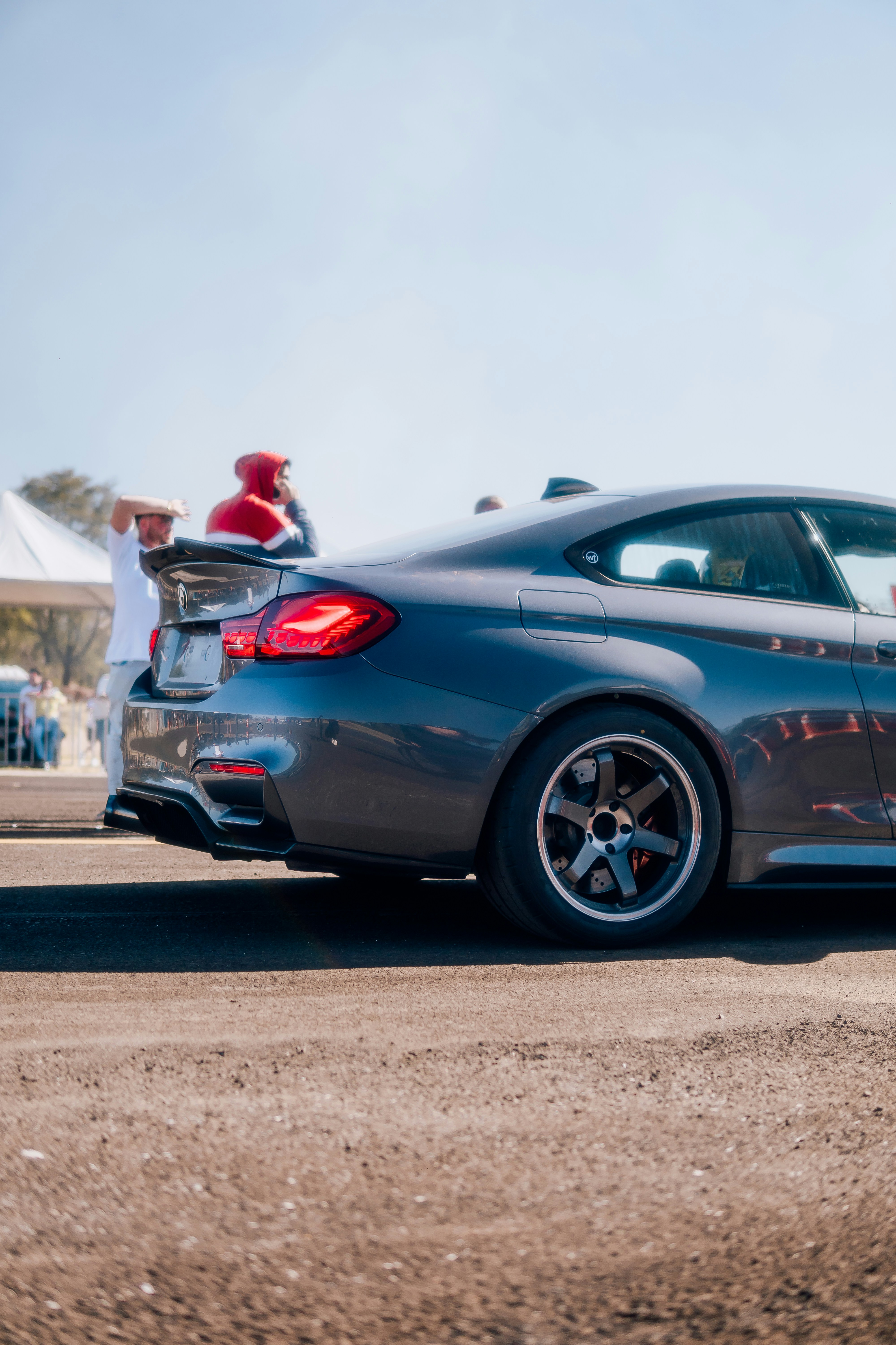 Blue-Burnished Veloce: A Moment Behind the Wheel