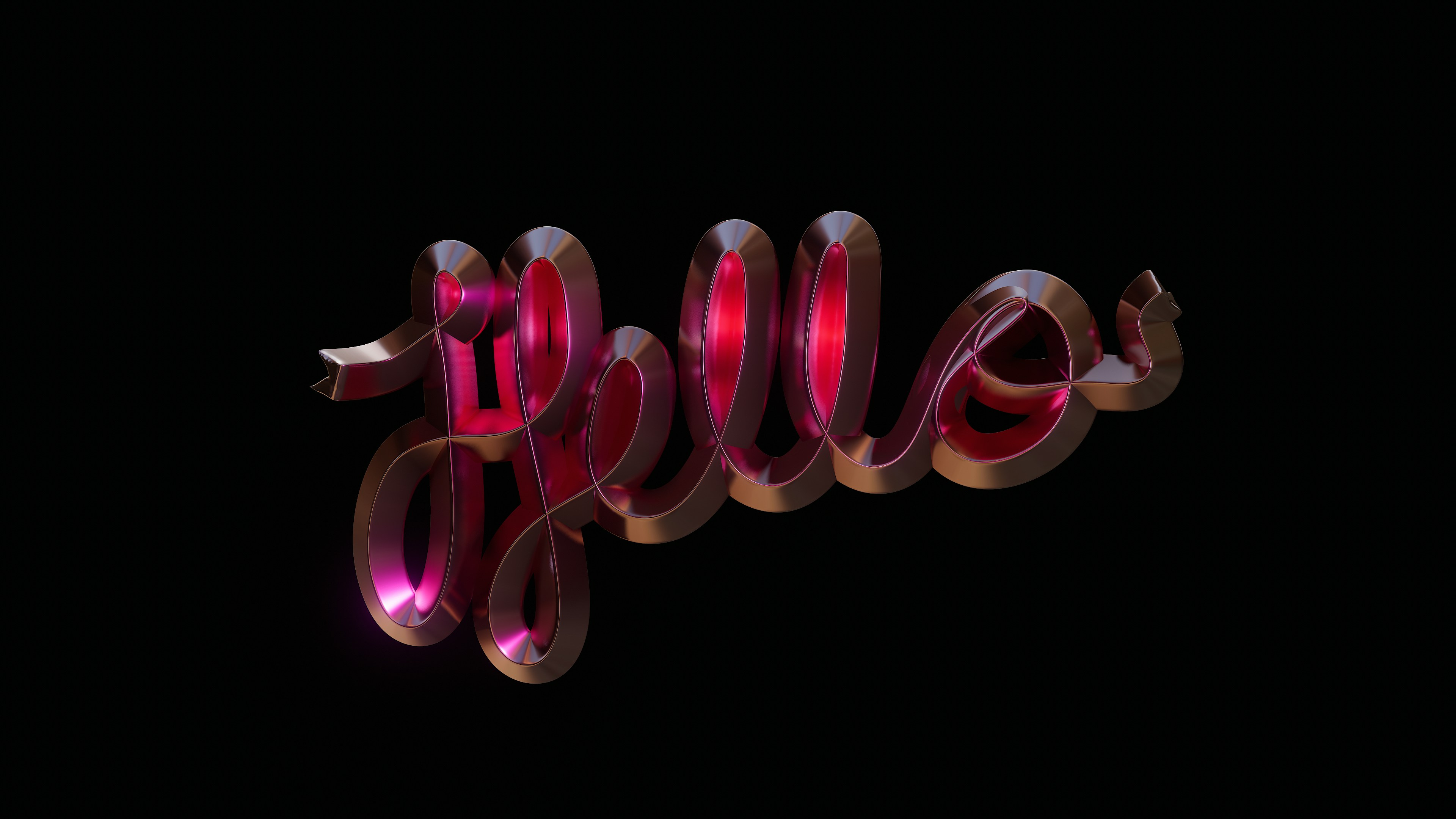 A 3d image of the word hello spelled in red photo – Free Design Image ...