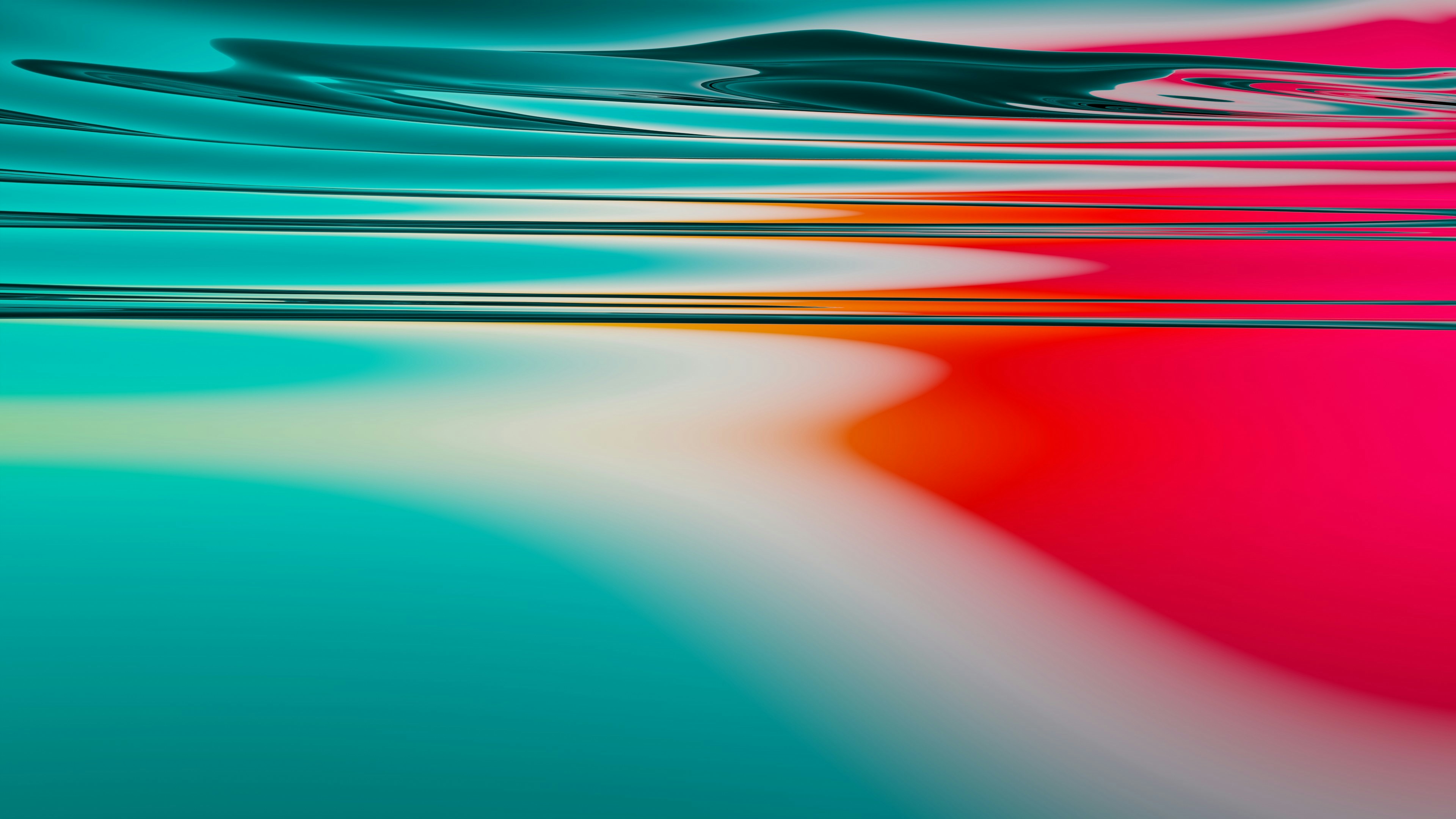 A multicolored image of water with ripples photo – Free Abstract ...