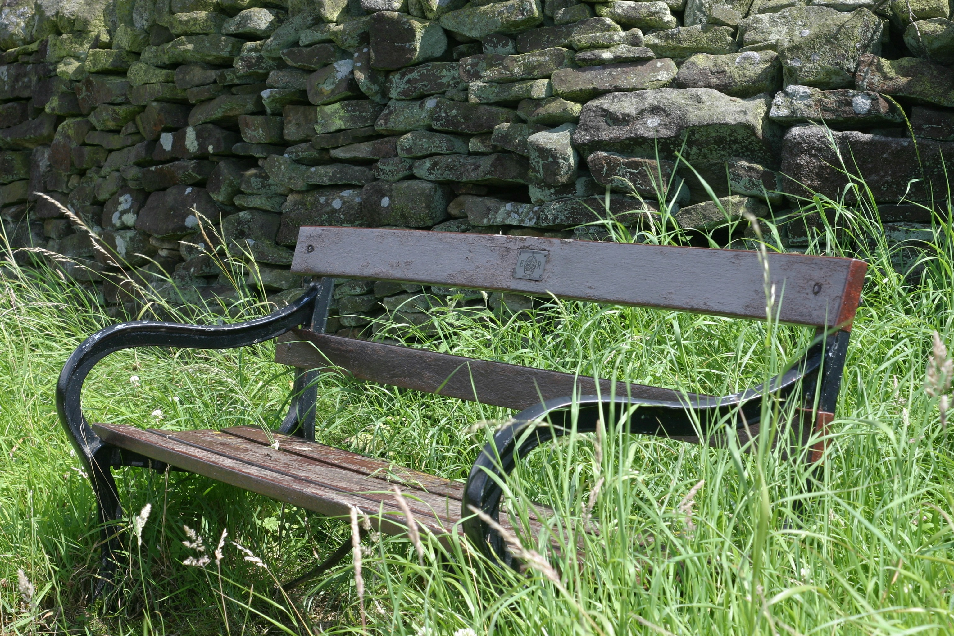 A postman's rest bench