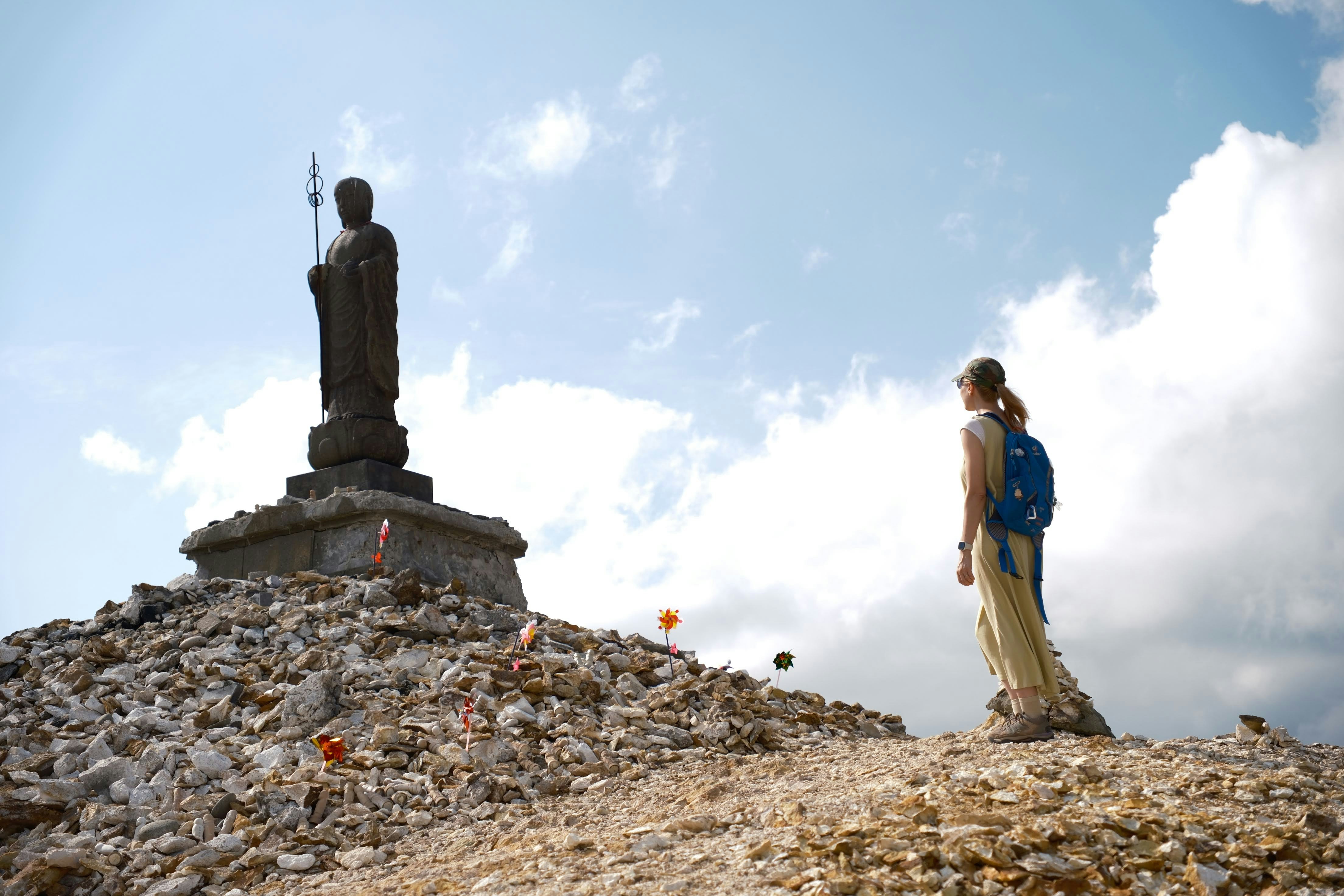 Pilgrim's Pause at the Summit